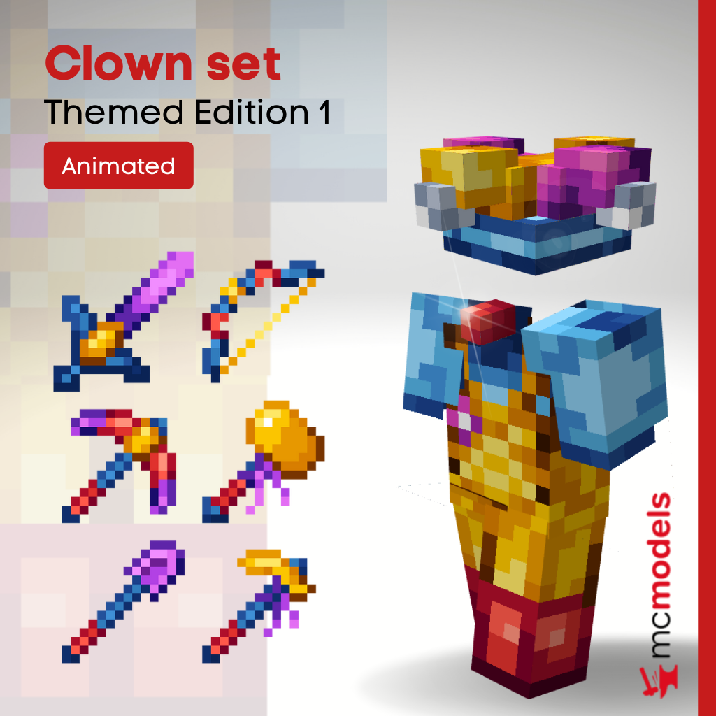 Clown Set + Armor [Edition 1] [PRIVATE] (Archived) - MCModels