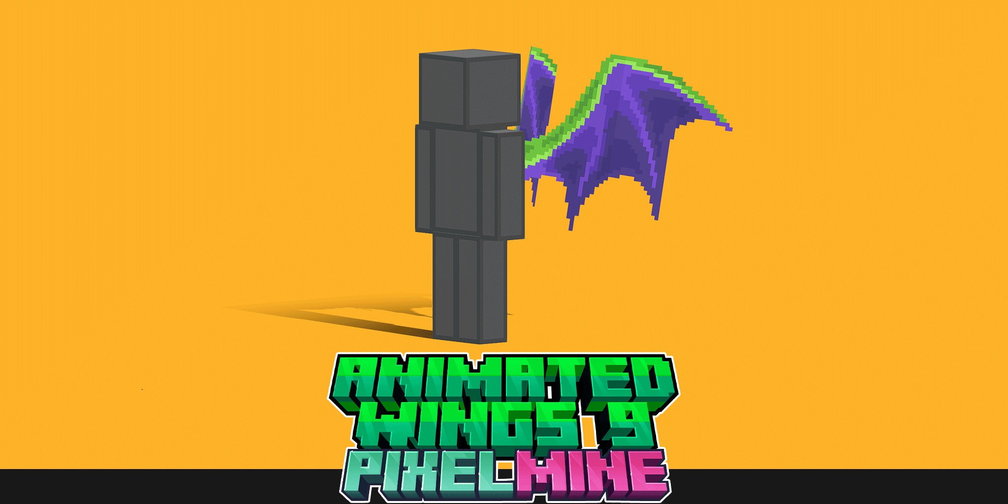 PixelMine | Animated Wings 9 - MCModels