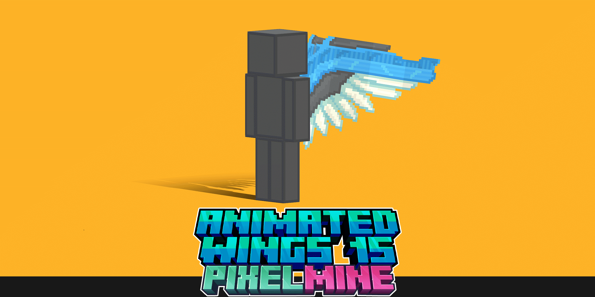 PixelMine | Animated Wings 15 - MCModels