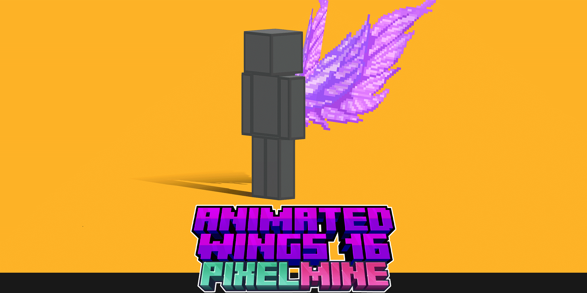 PixelMine | Animated Wings 16 - MCModels