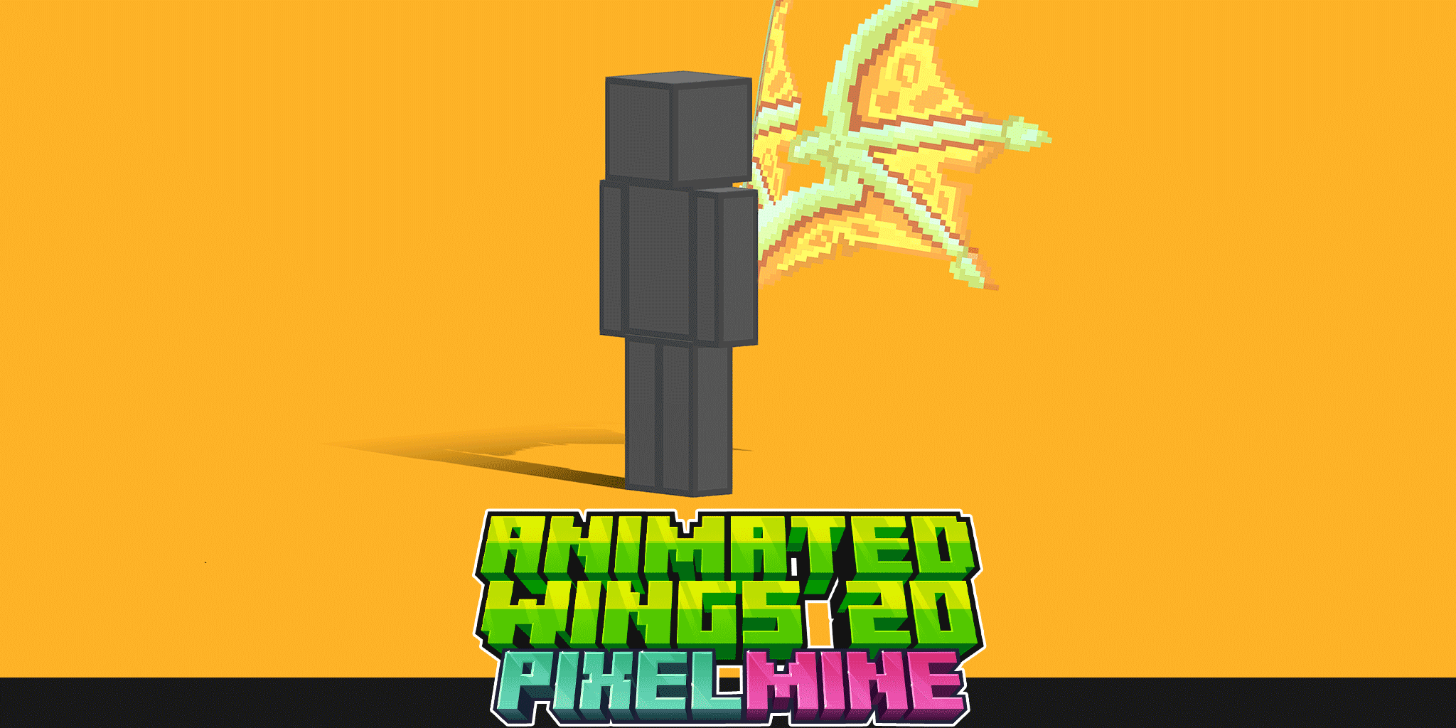 PixelMine | Animated Wings 20 - MCModels