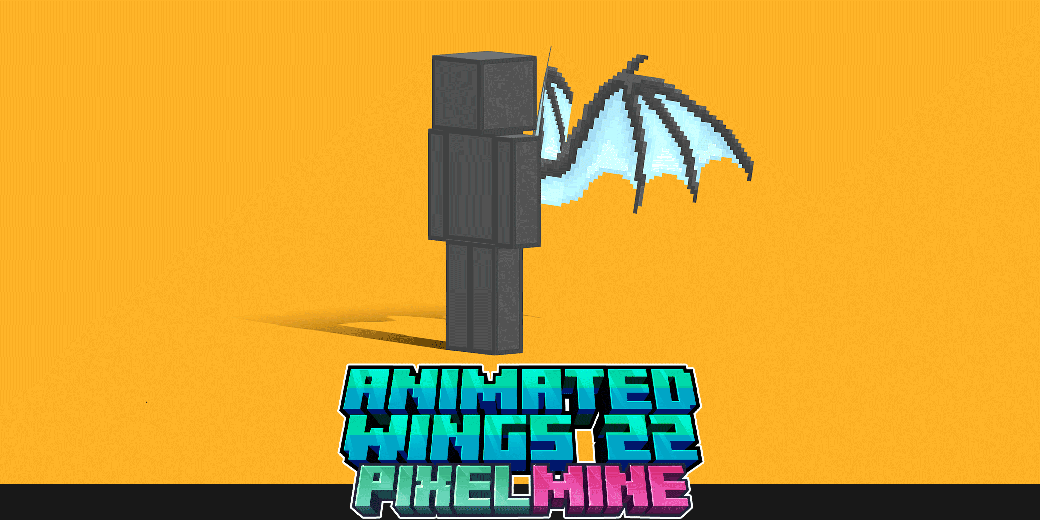 PixelMine | Animated Wings 22 - MCModels