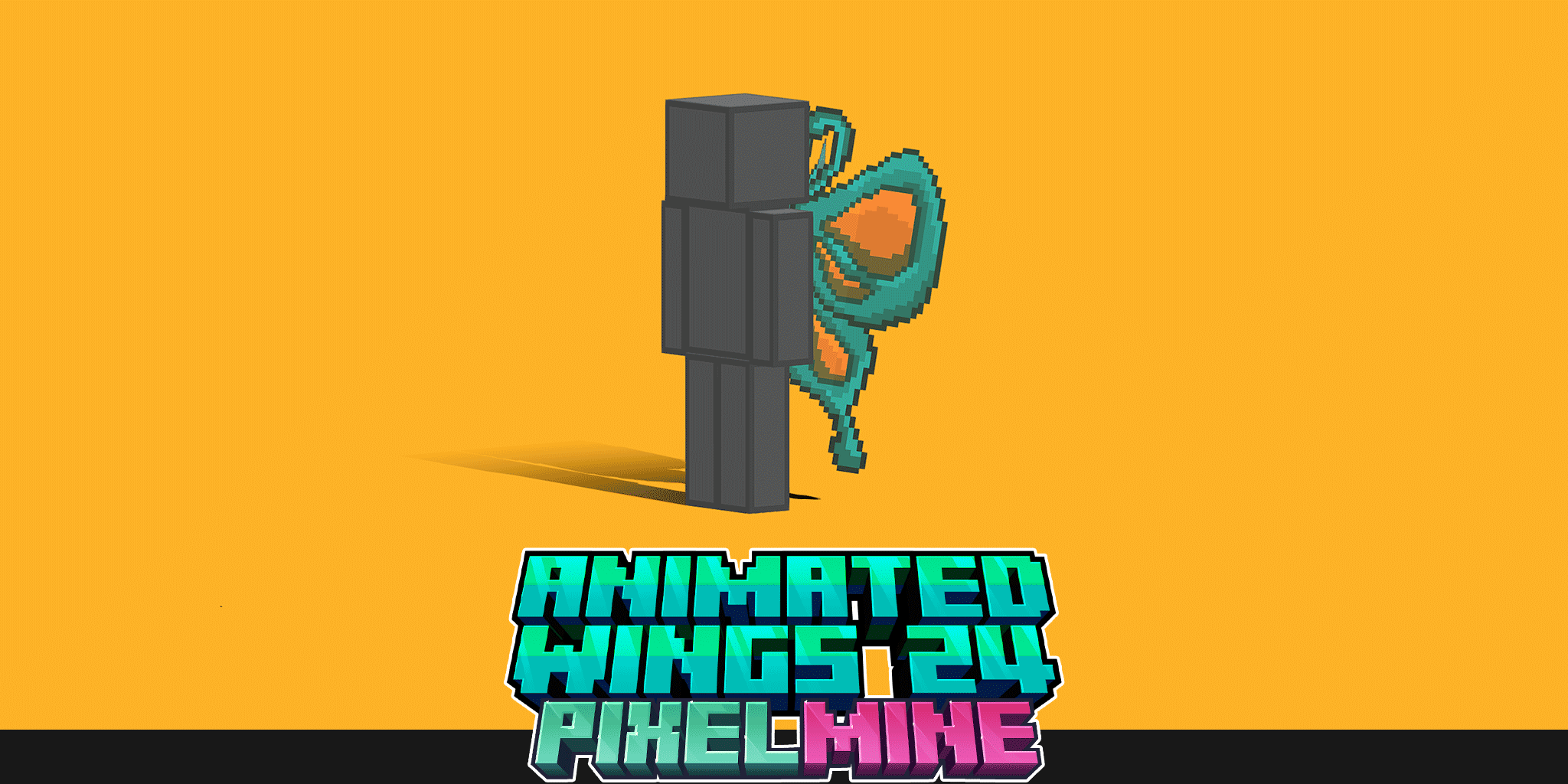 PixelMine | Animated Wings 24 - MCModels
