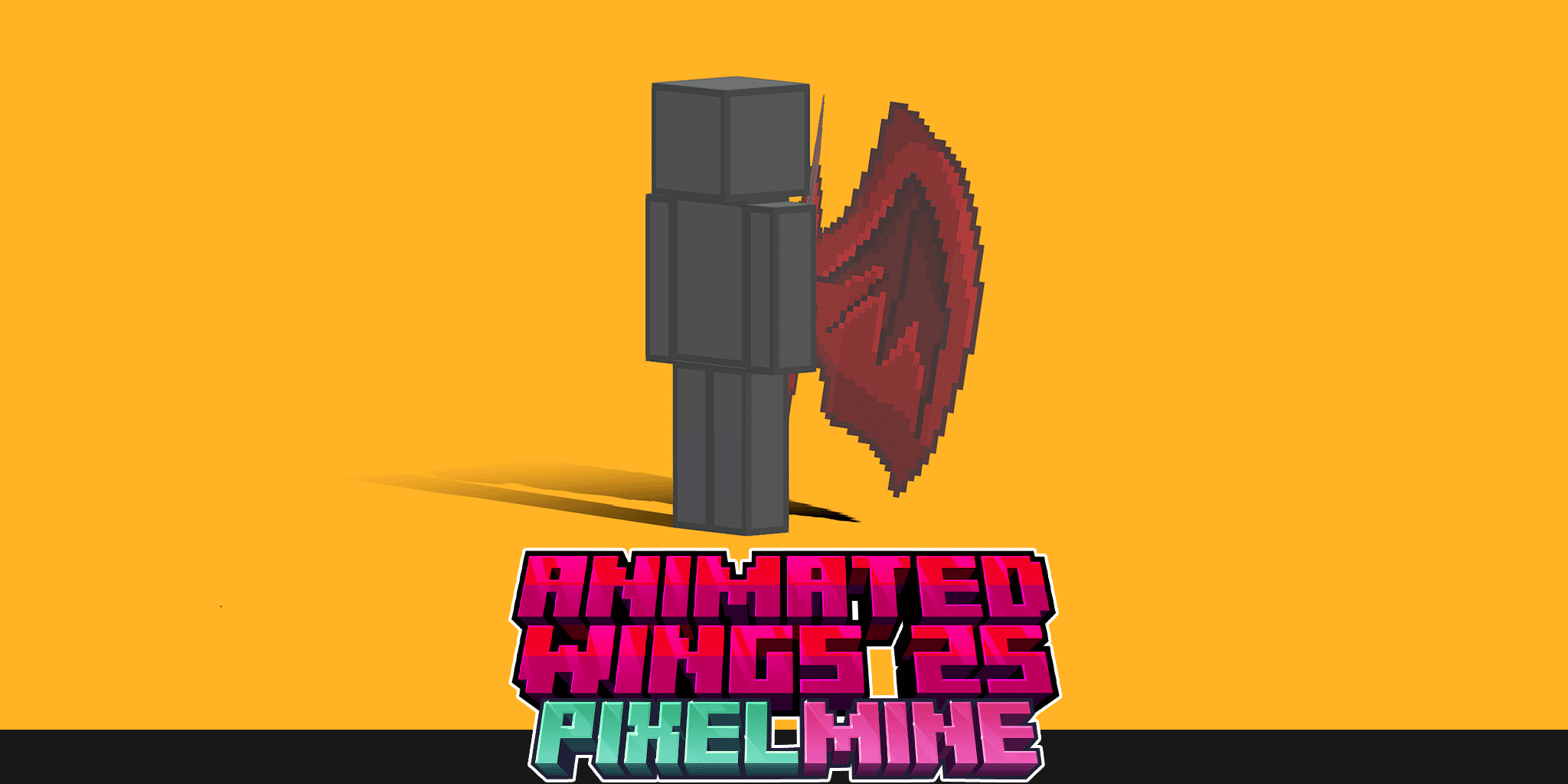 PixelMine | Animated Wings 25 - MCModels