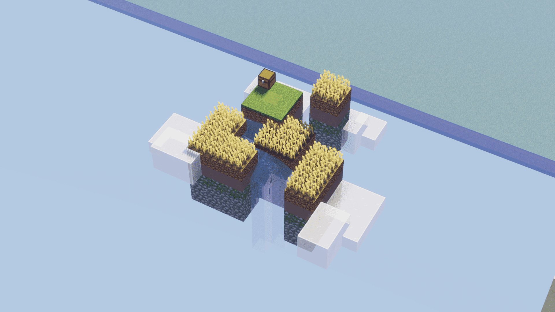 Small Lands - 30x Sky Block Lands Pack - MCModels