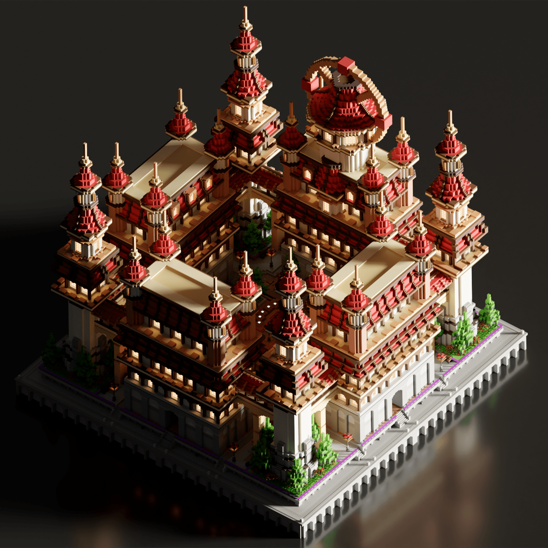 RedCastle - Factions Spawn - MCModels