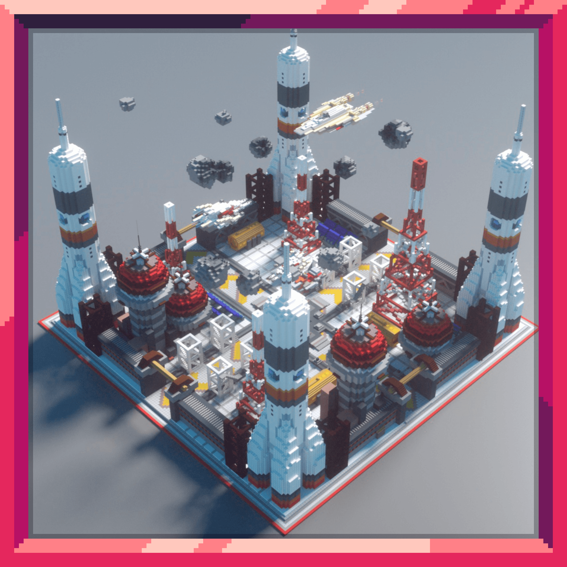 SpacePort - Factions Spawn - MCModels