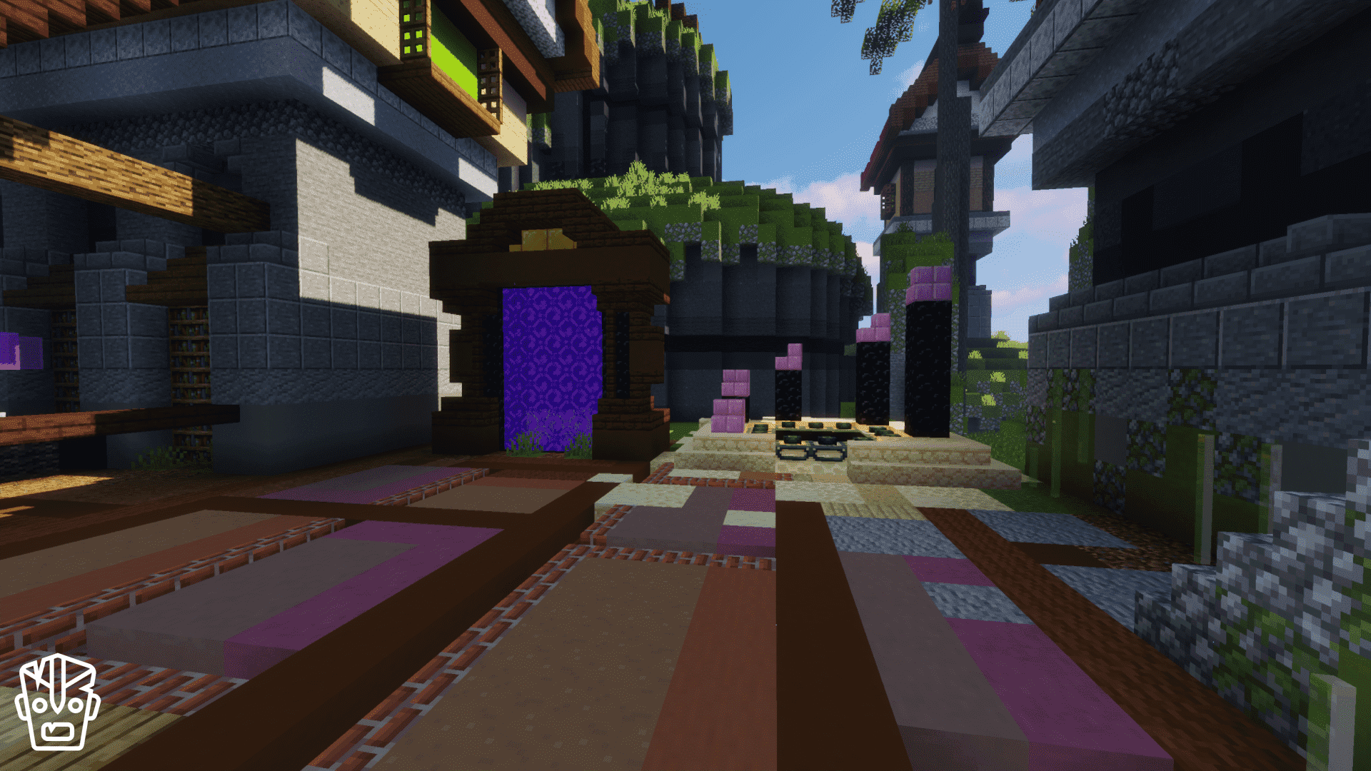 Tropical Village - Minecraft Lobby/Spawn - MCModels