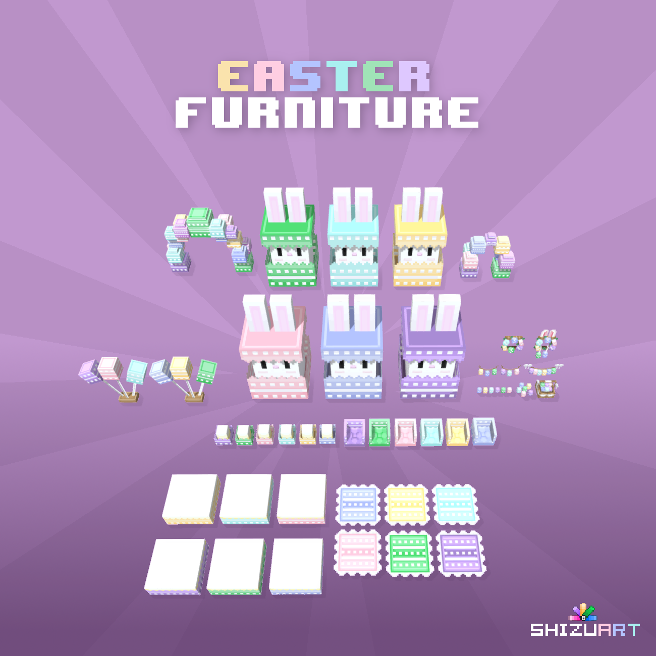 Easter Furniture - MCModels