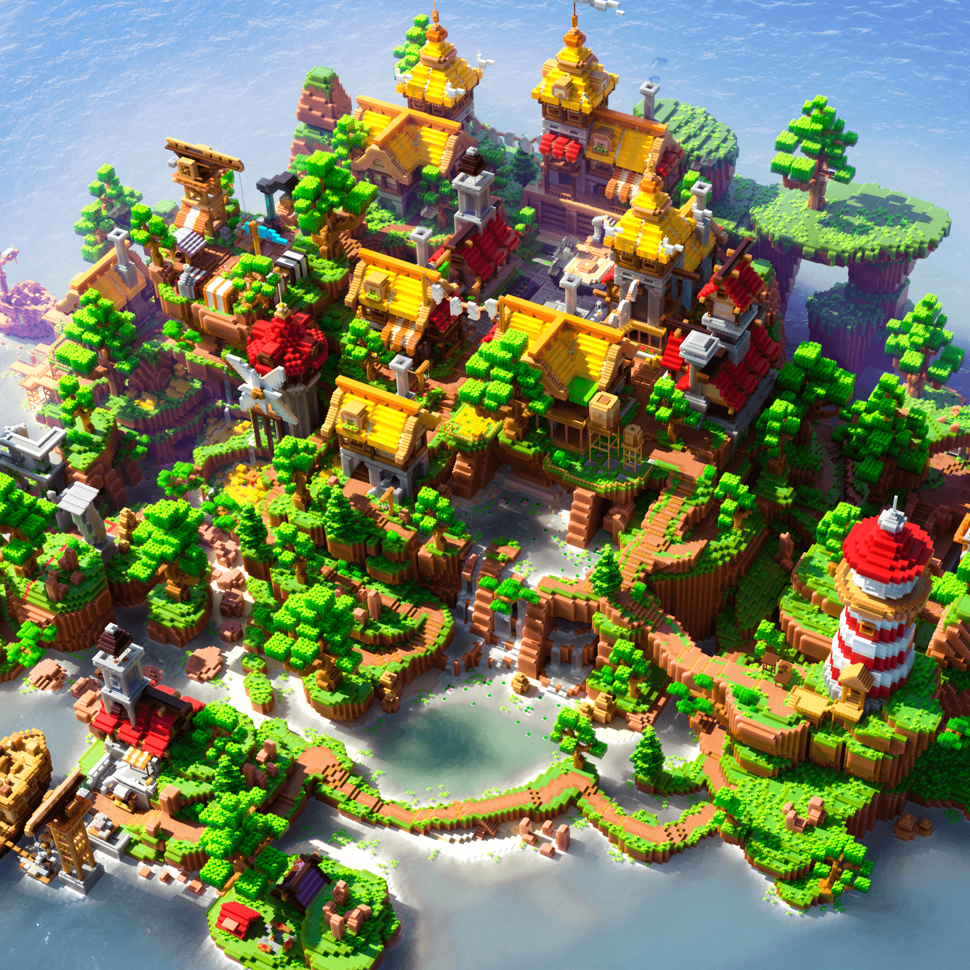 CartoonLand - Server Spawn - MCModels