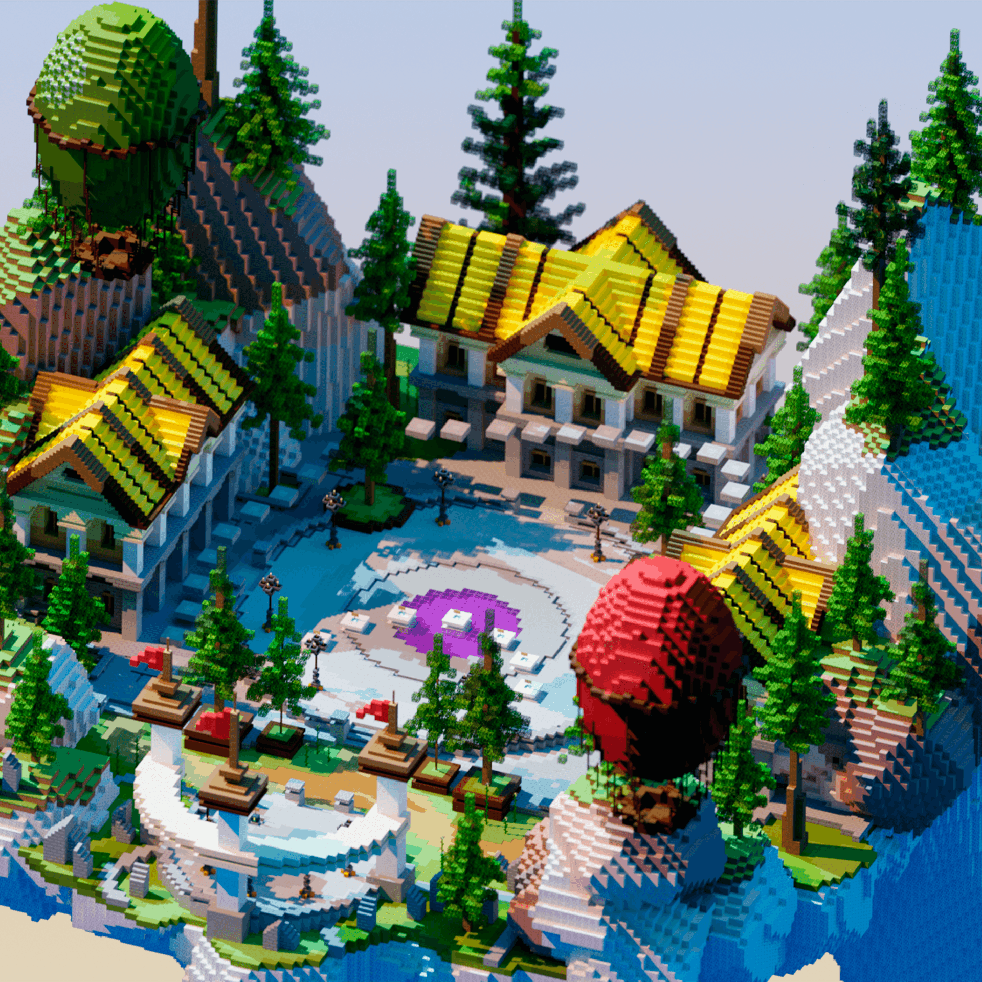 AirBaloon - Minecraft Lobby - MCModels