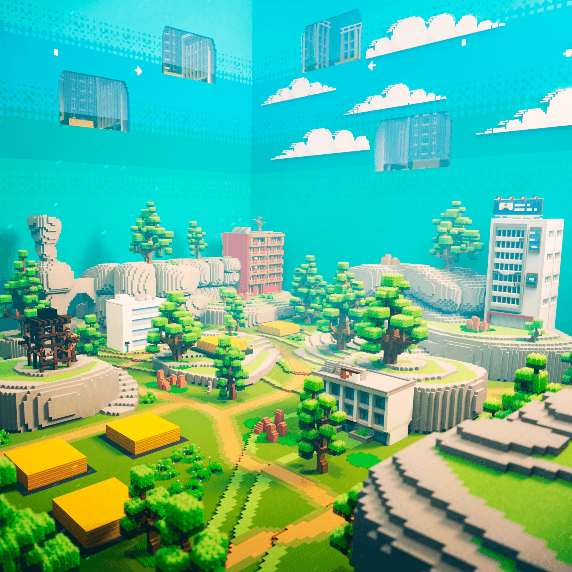 City - BoxPvP Map - MCModels