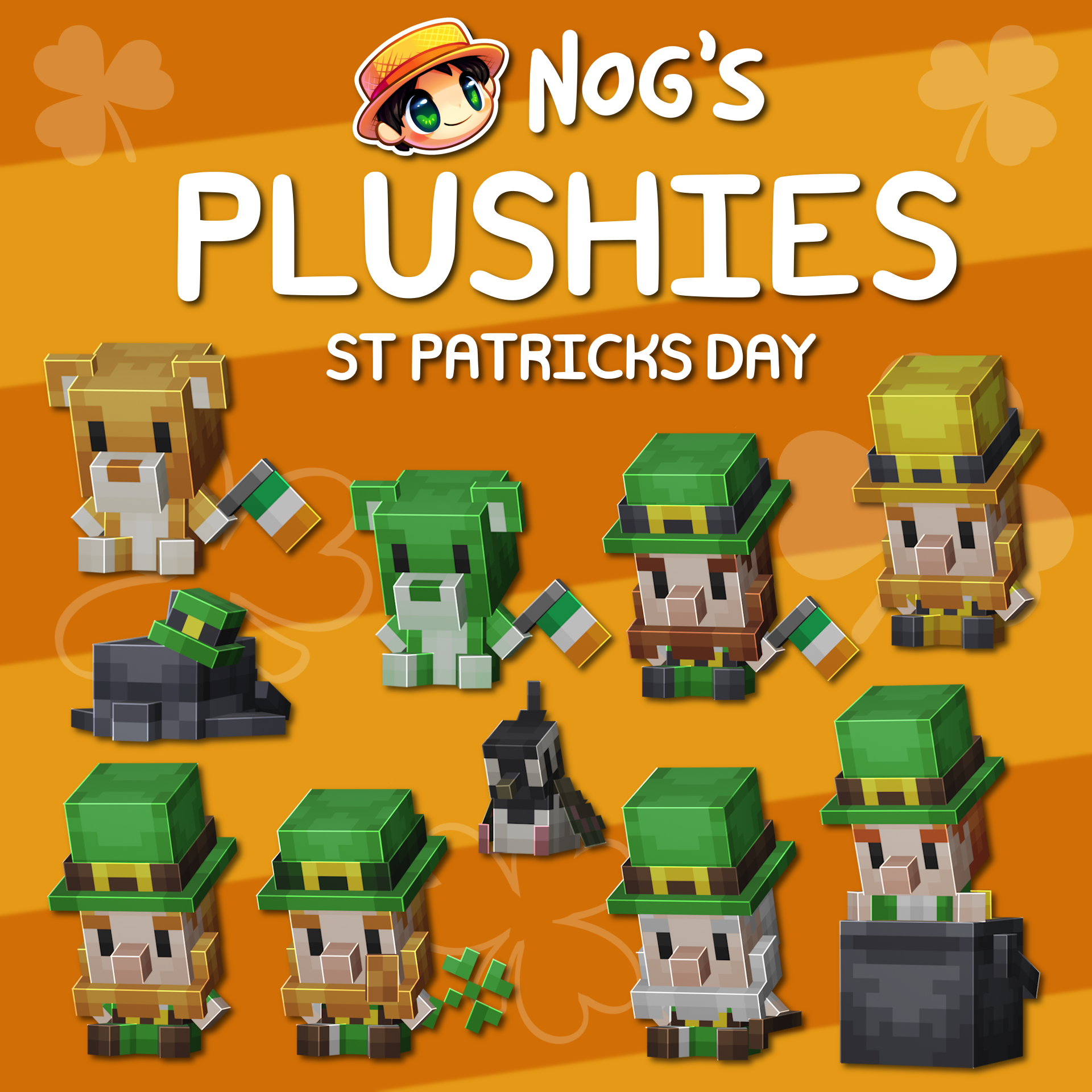 Nog's Plushies [St Patricks Day] - MCModels