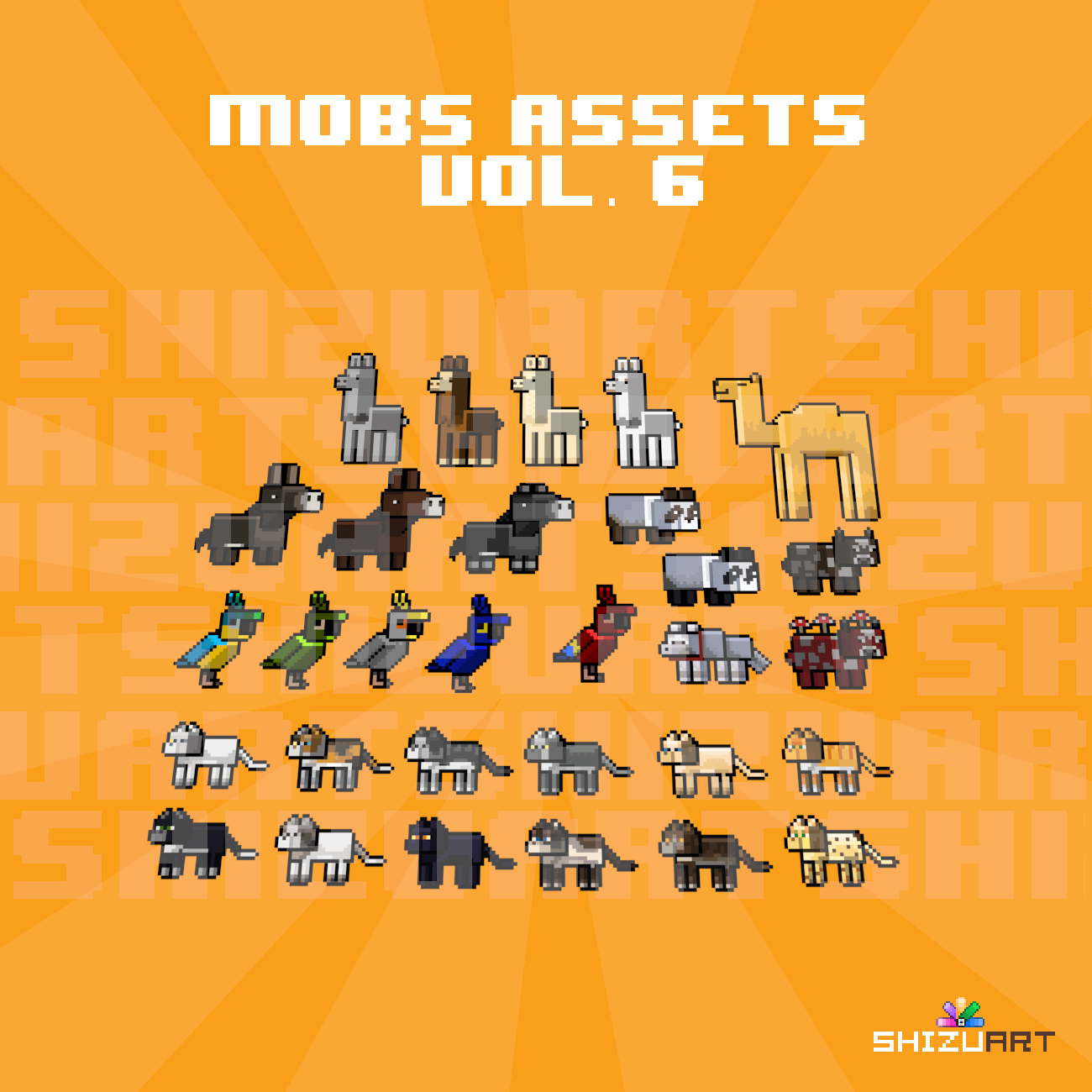 Mobs Assets Vol. 6 - MCModels