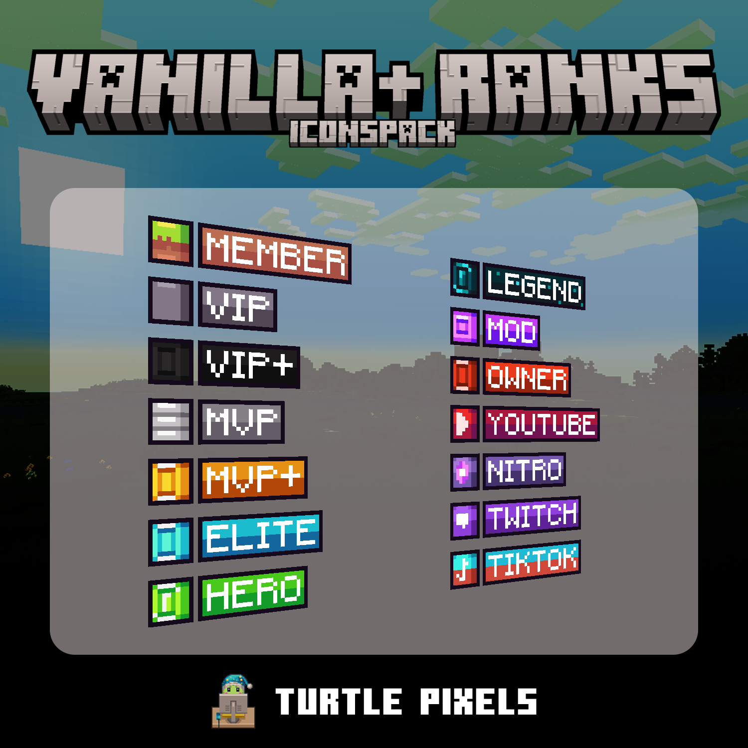 Vanilla+ Ranks - MCModels