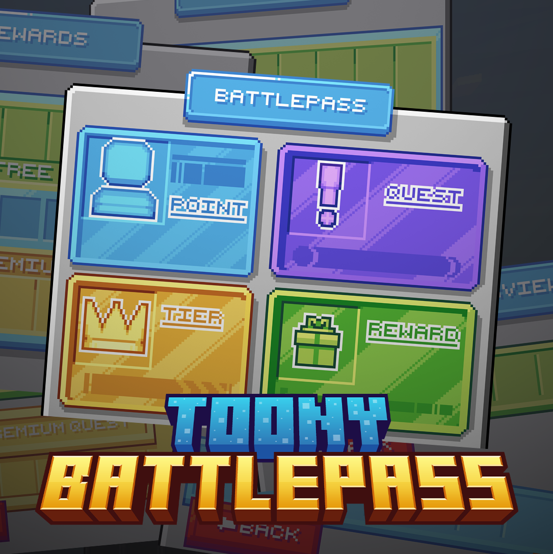 Toony Battlepass UI v.1 - MCModels Toony Battlepass UI v.1 - MCModels