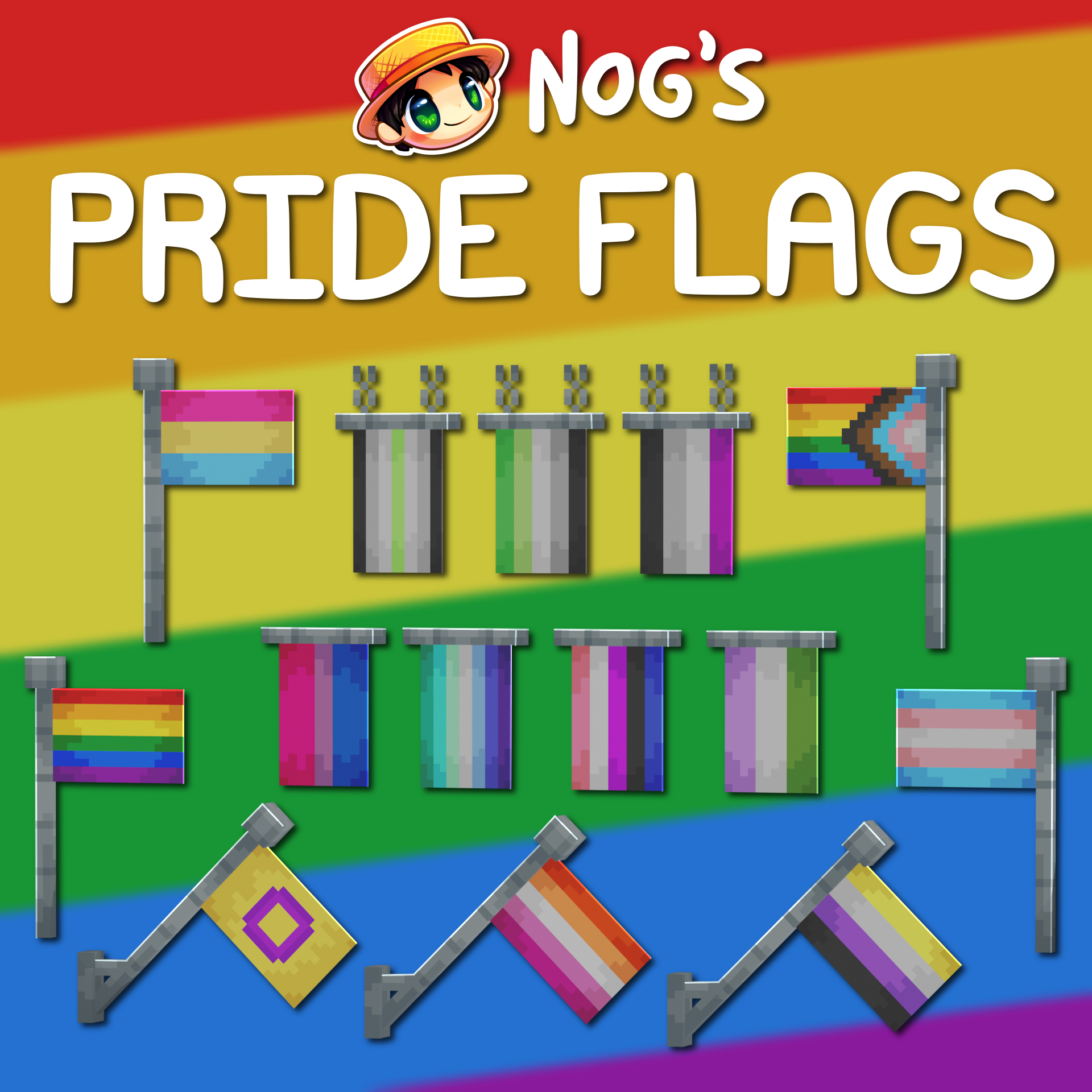 Nog's Pride Flags - MCModels