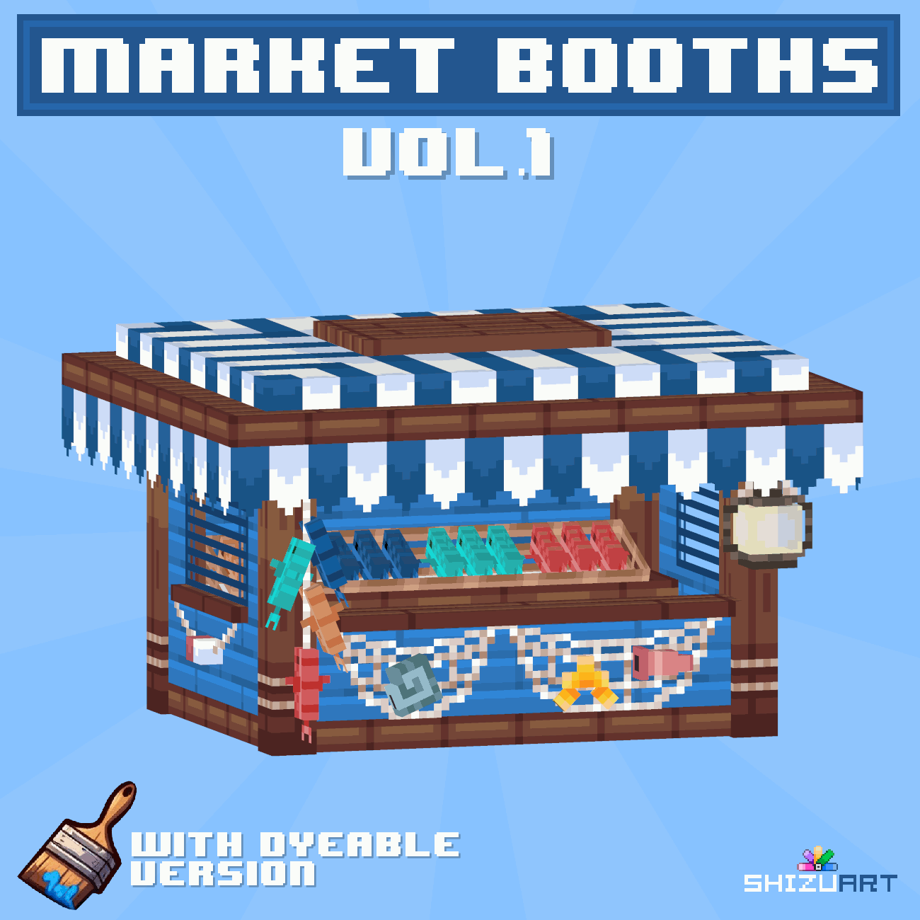 Market Booths Vol.1 - MCModels