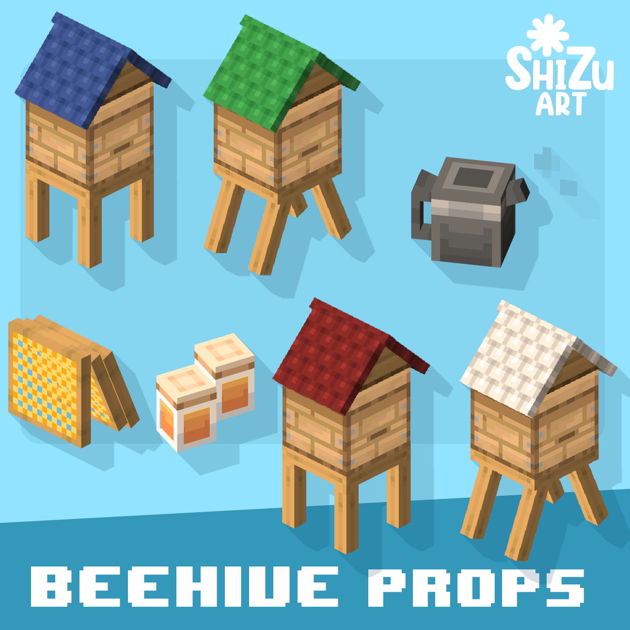 Beehive Props - MCModels