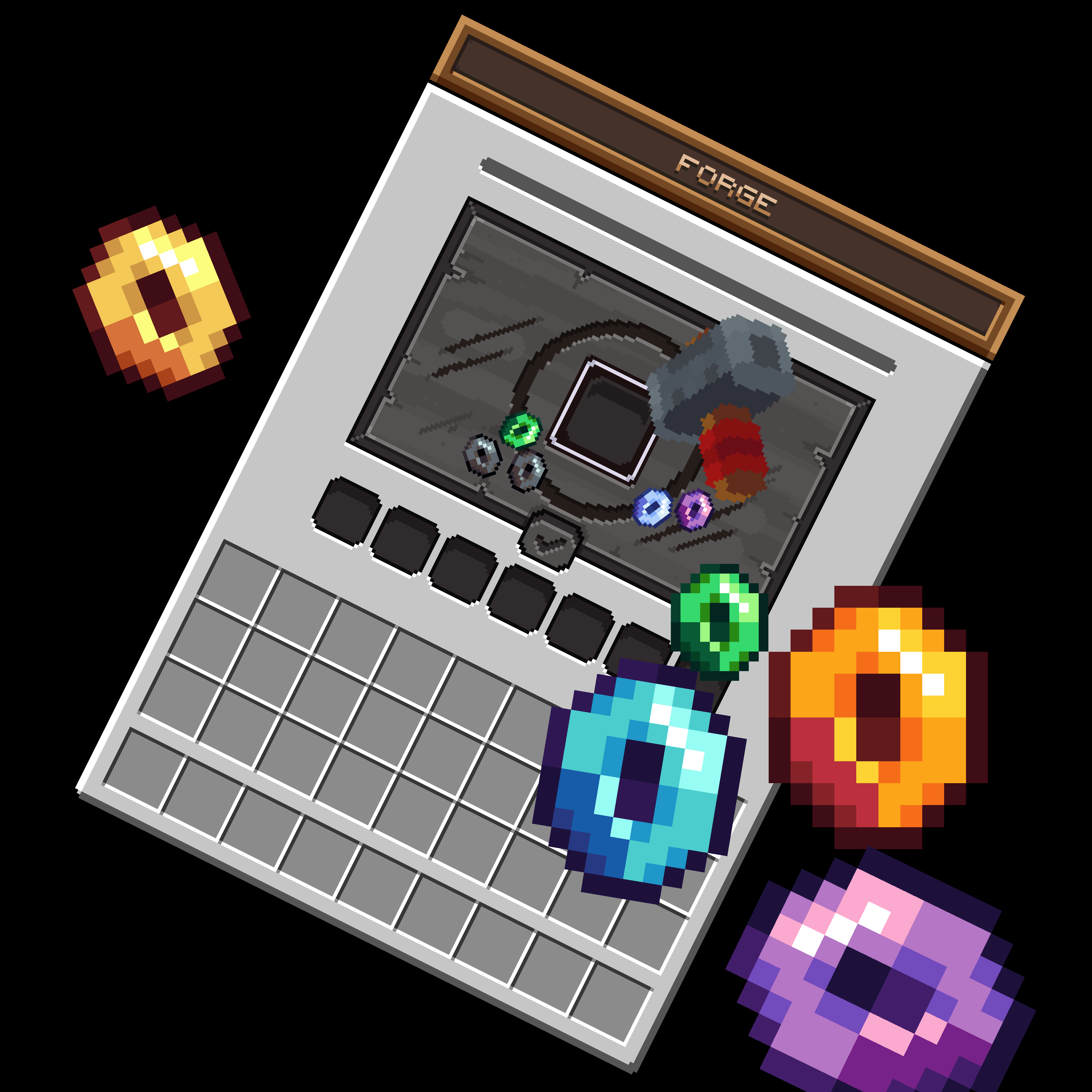 Gems Forge GUI 🍋 - MCModels