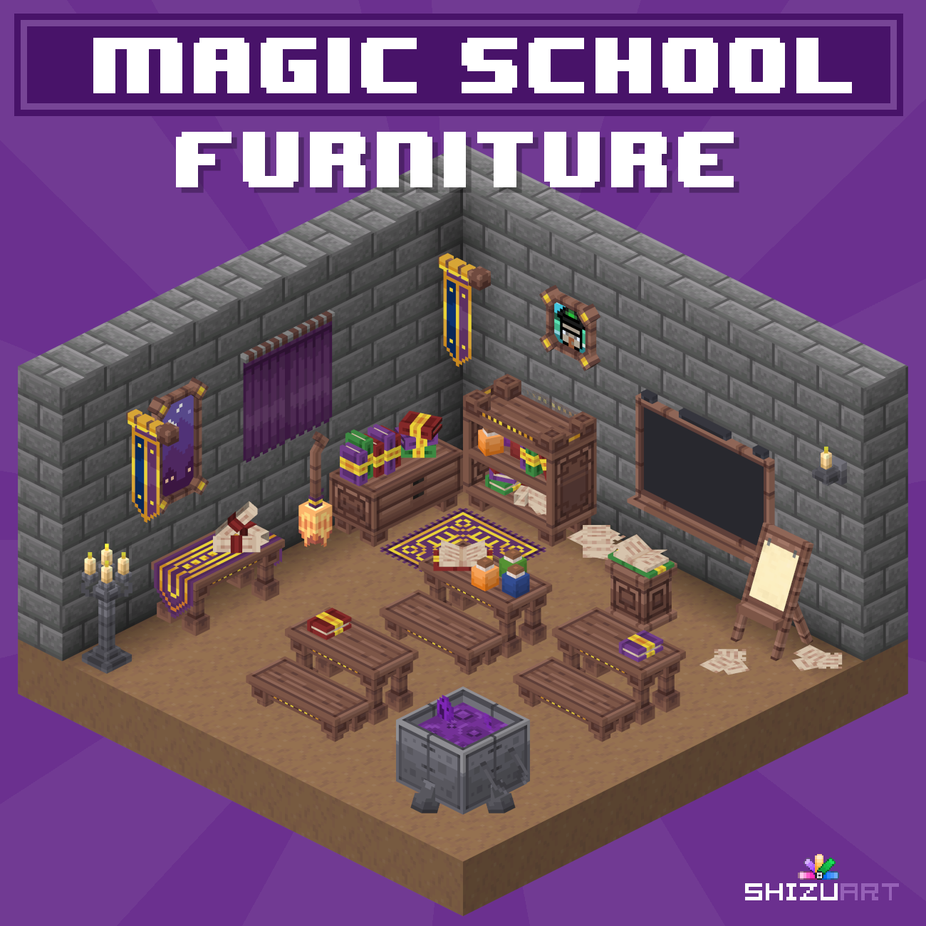 Magic School Furniture - MCModels
