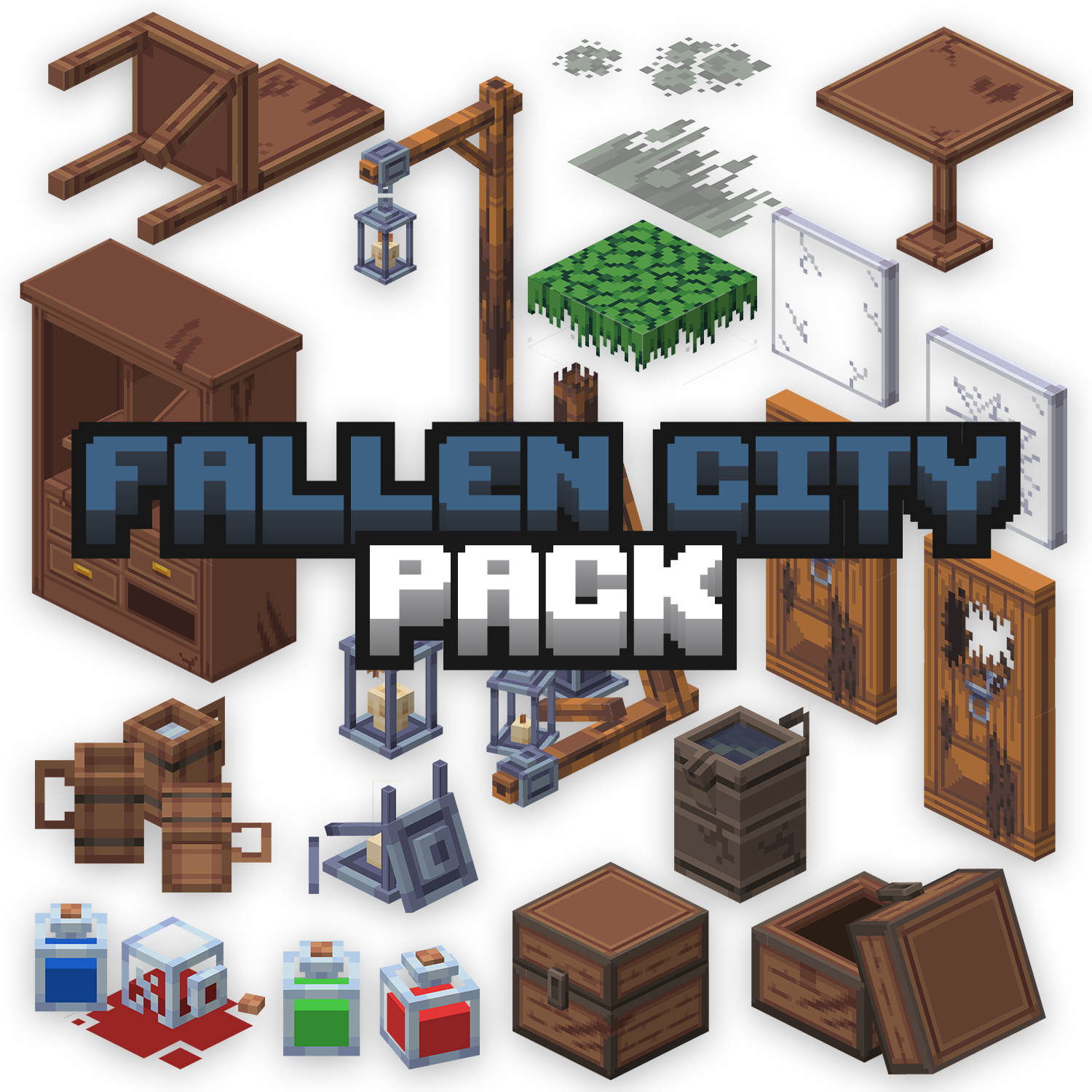 Fallen City Furniture Volume 1 - MCModels