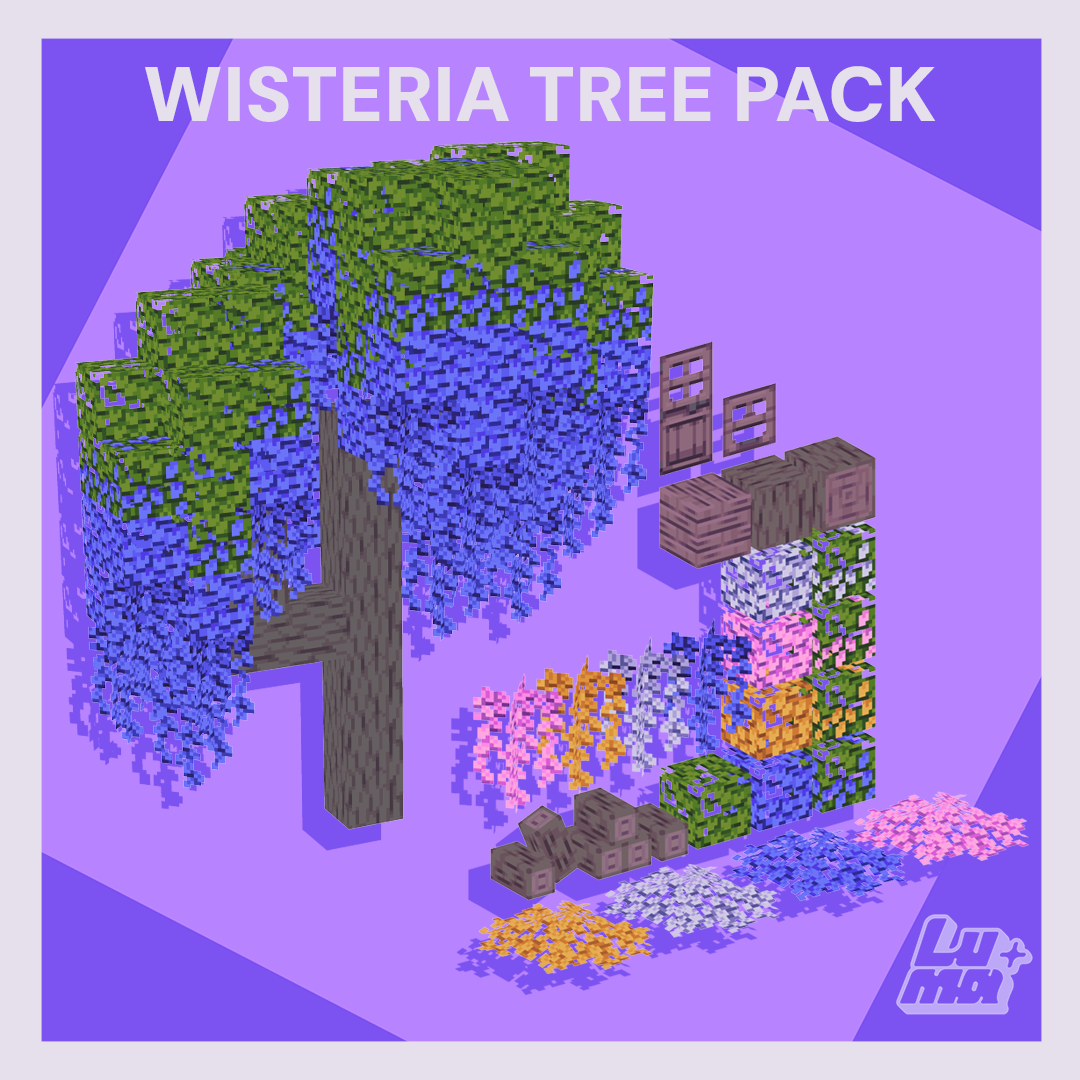 Wisteria Tree Pack (Archived) - MCModels