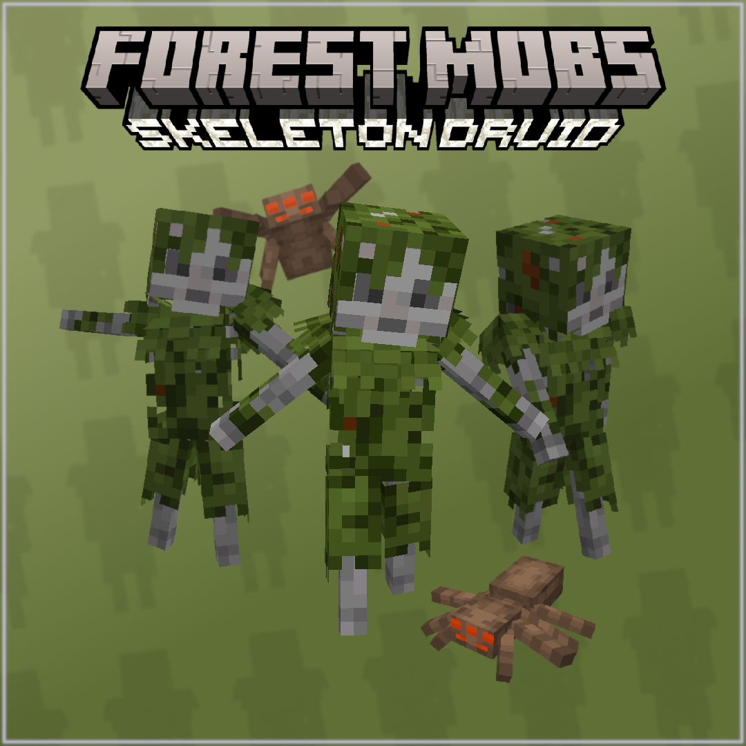 Forest Skeleton Druid - MCModels