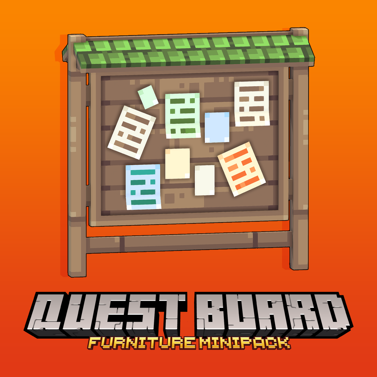 Quest Board - Furniture Minipack - MCModels