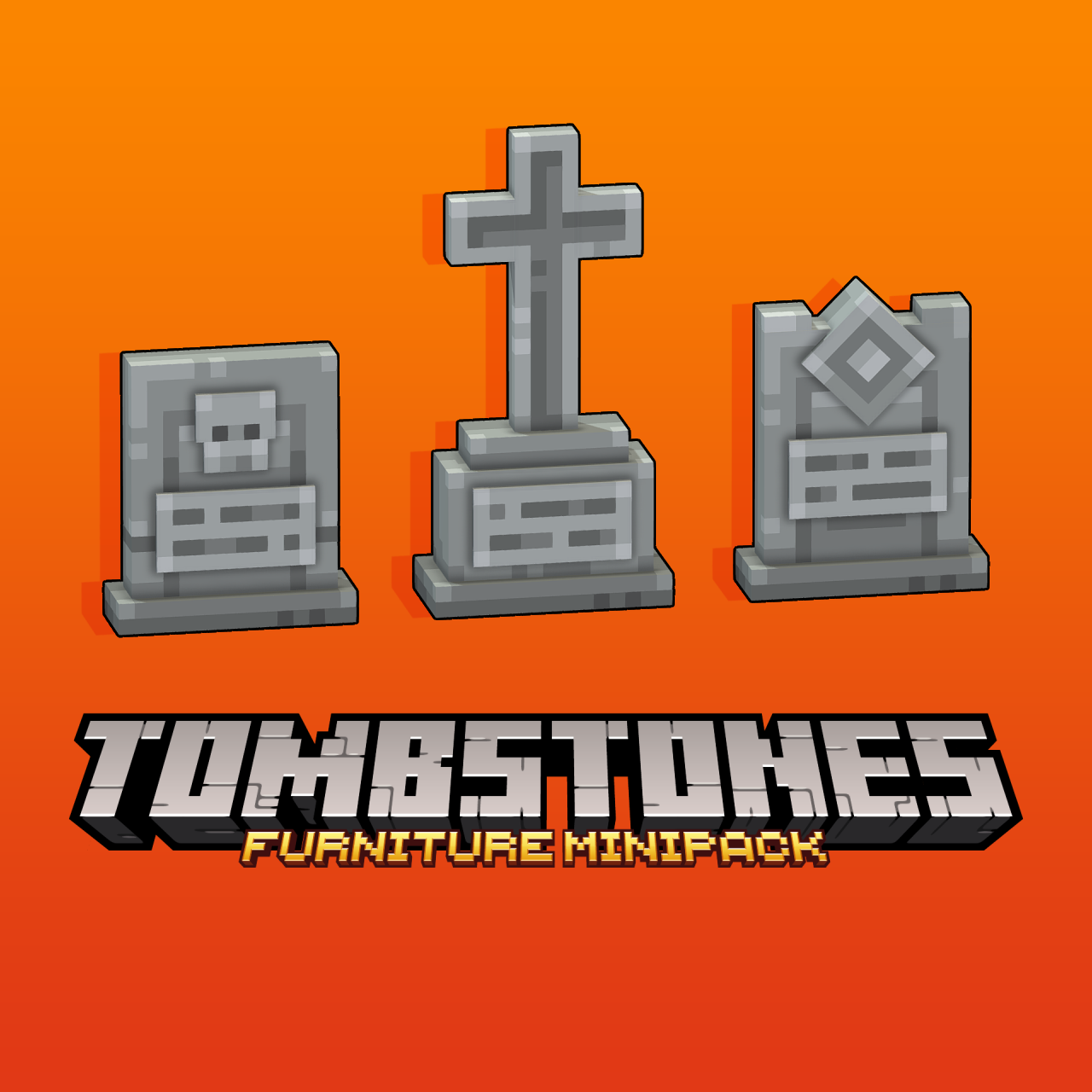 Tombstones - Furniture Minipack - MCModels