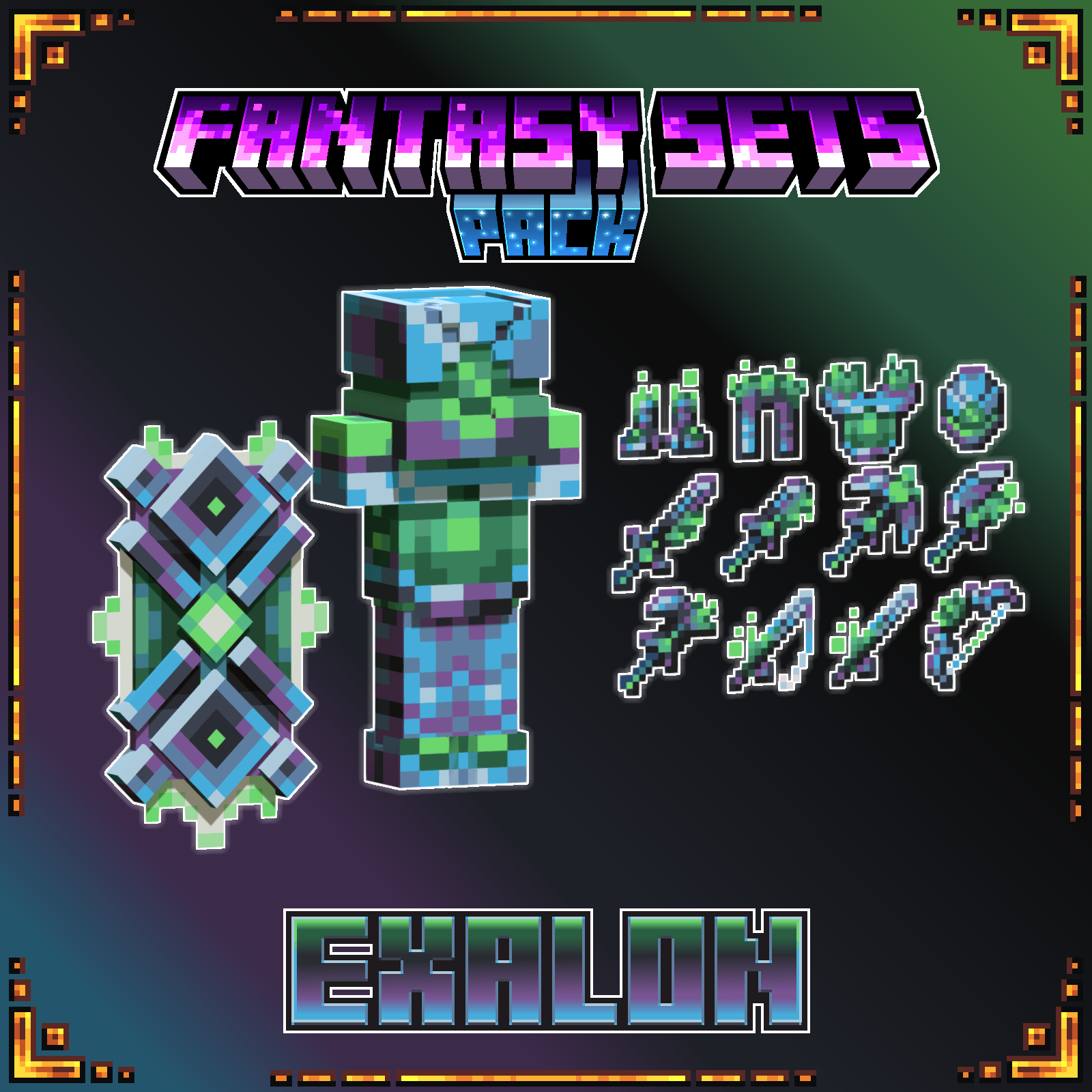 Fantasy Sets | Exalon Set Pack - MCModels