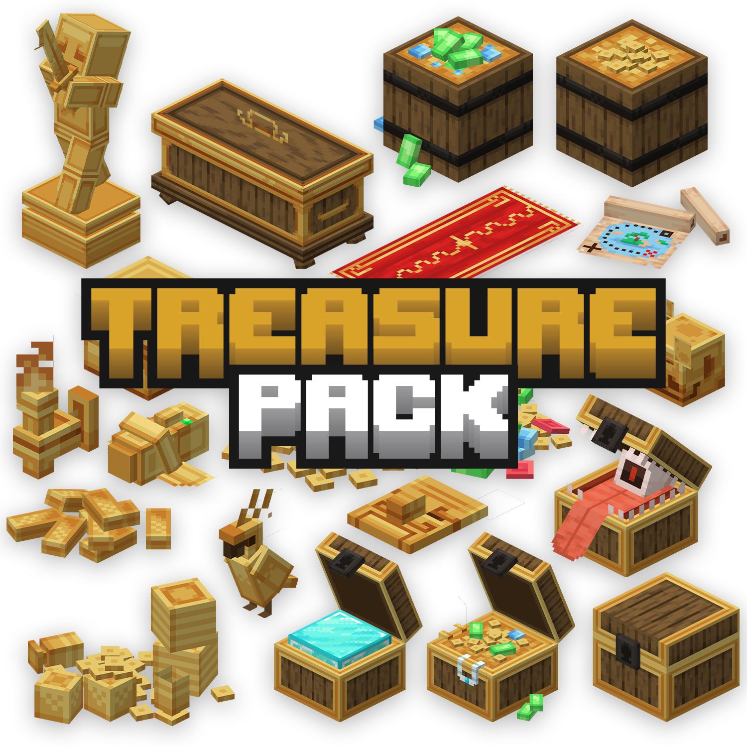 Treasure Room Decoration Volume 1 - MCModels