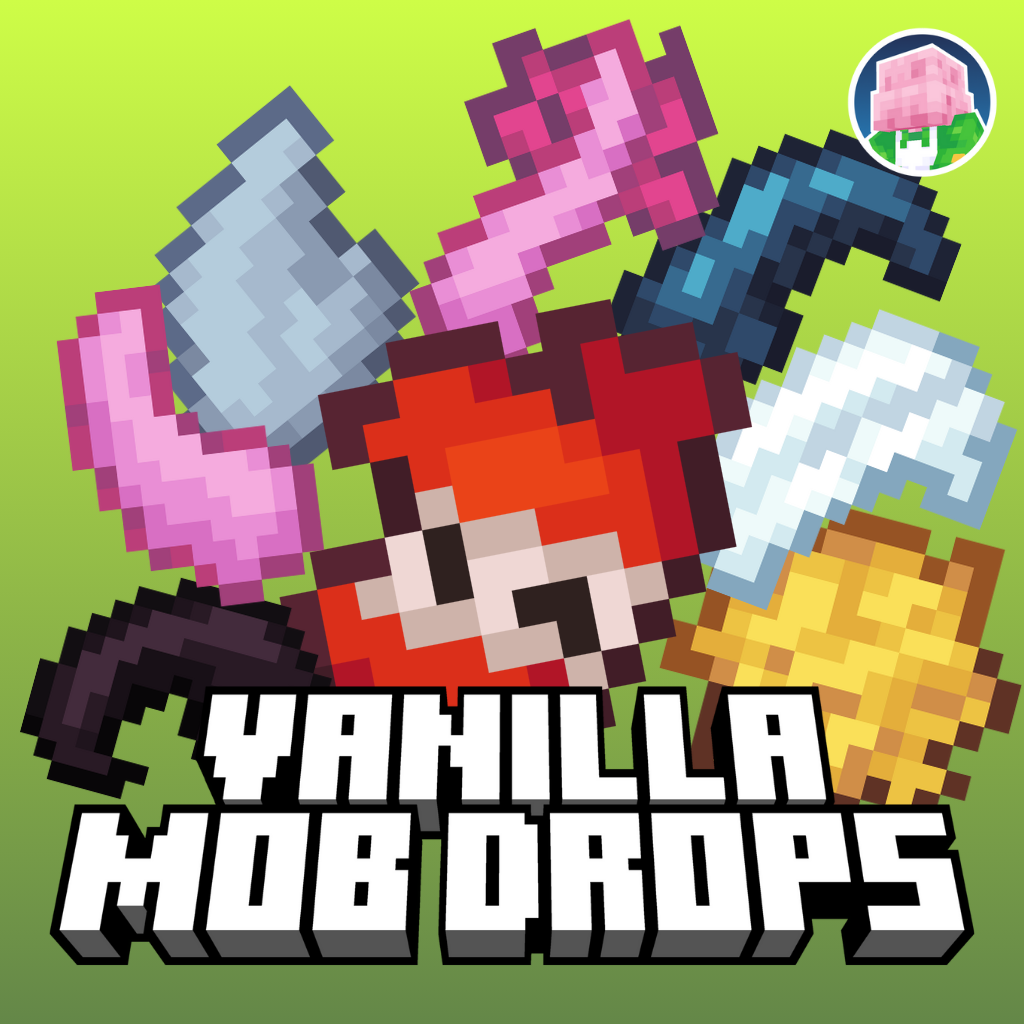 Vanilla Mob Drops 1 (Archived) - MCModels