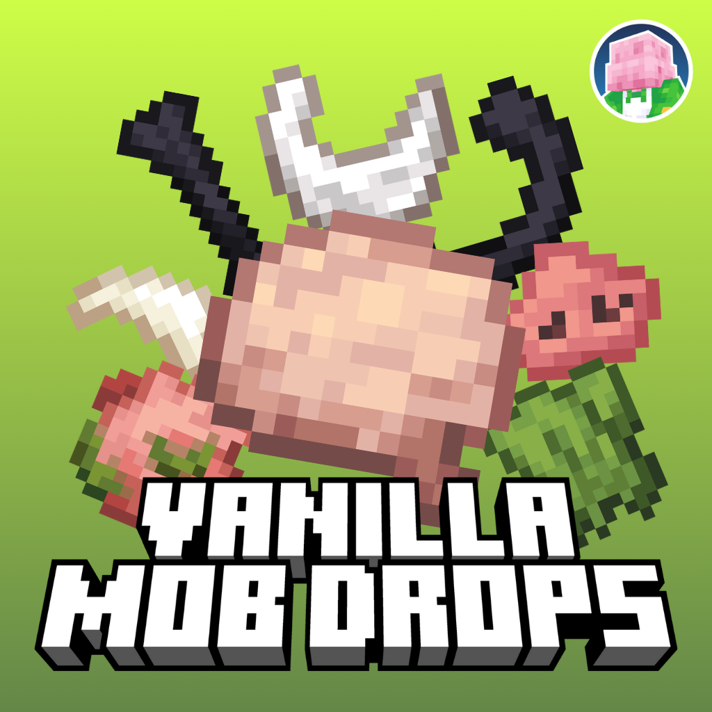 Vanilla Mob Drops 10 (Archived) - MCModels
