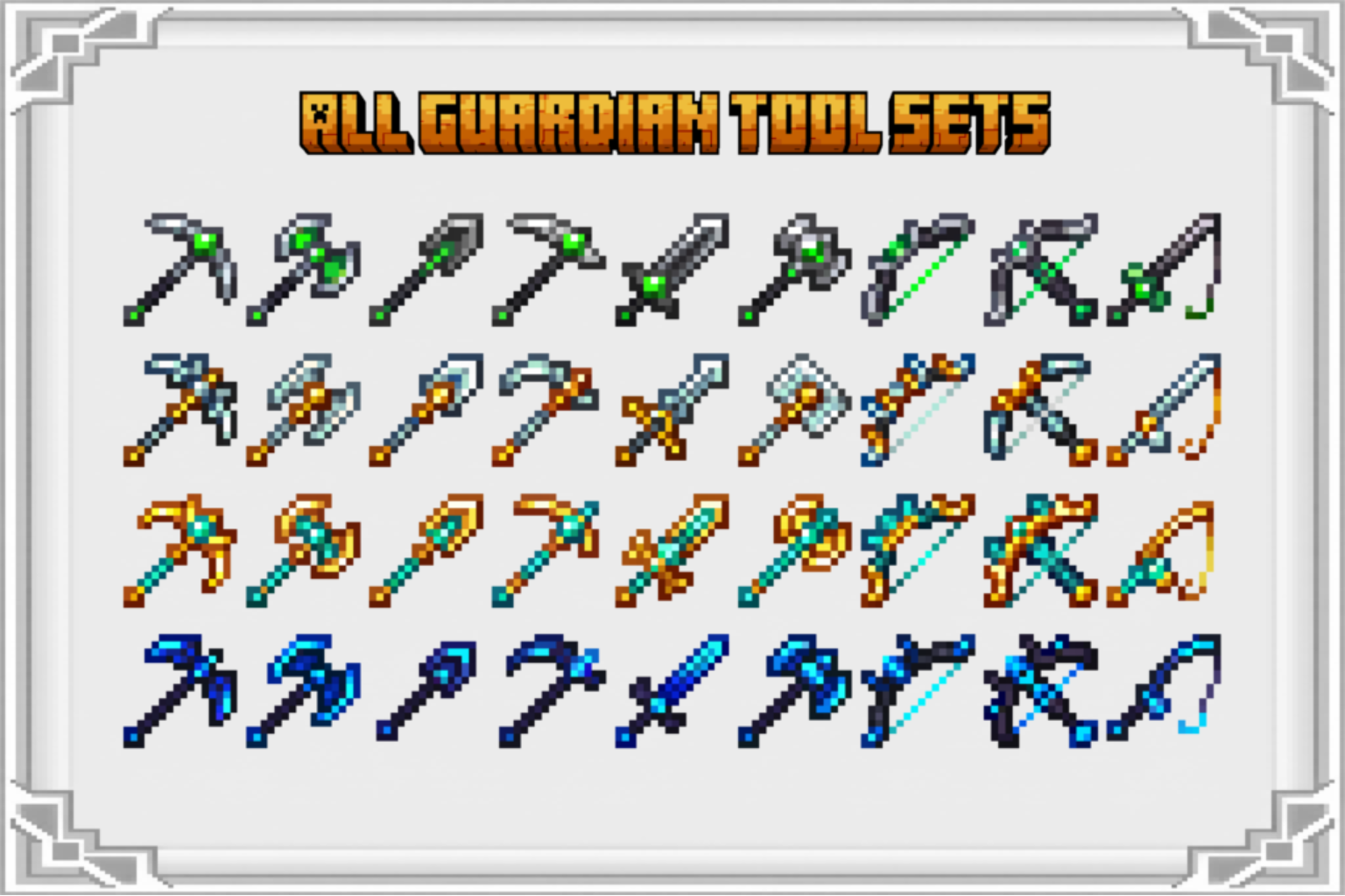 Guardian Tool Set Bunde (Archived) - MCModels