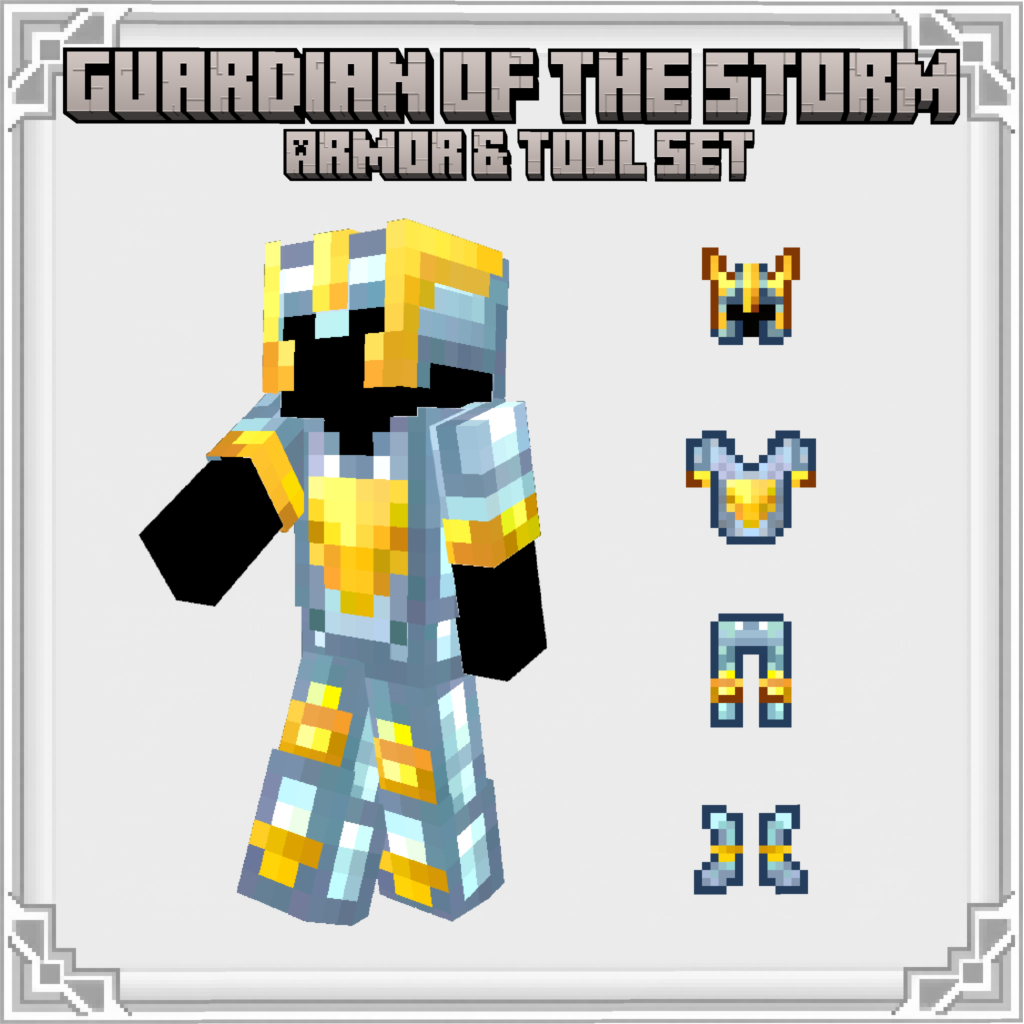 Guardian of the Storm - Armor & Tool Set (Archived) - MCModels