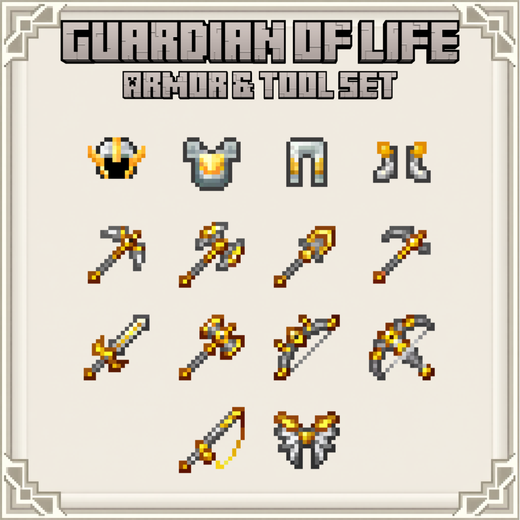 Guardian of Life - Armor & Tool Set (Archived) - MCModels