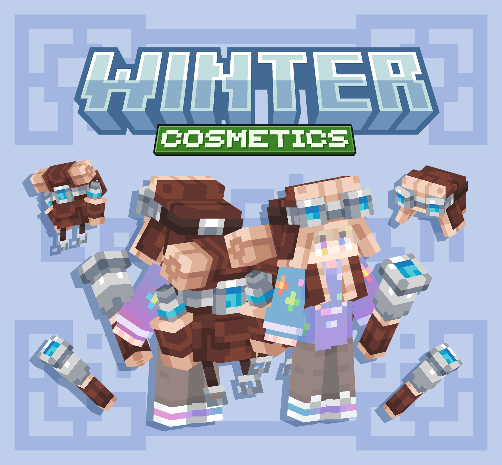 Polar Explorer Cosmetics【Dyeable】 - MCModels