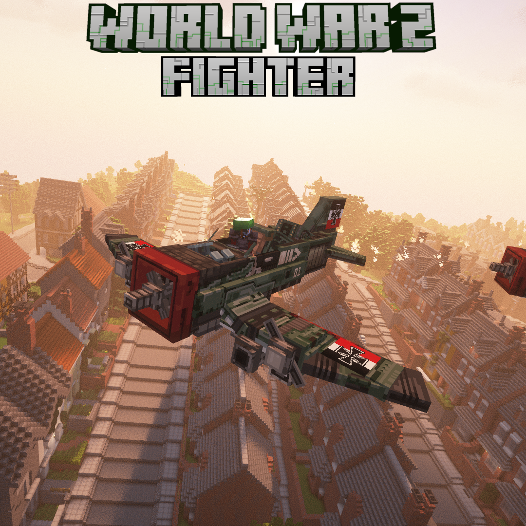 World War 2 Fighter Airplane - MCModels