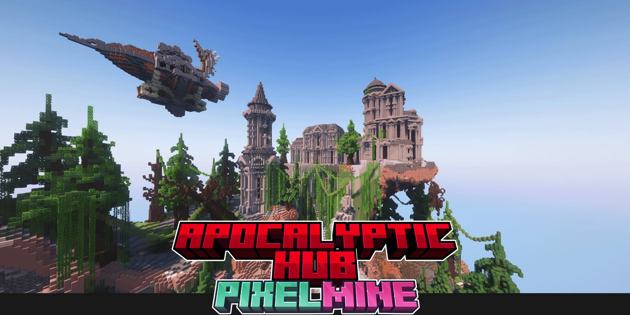 PixelMine | Apocalyptic Hub @250x250 - MCModels