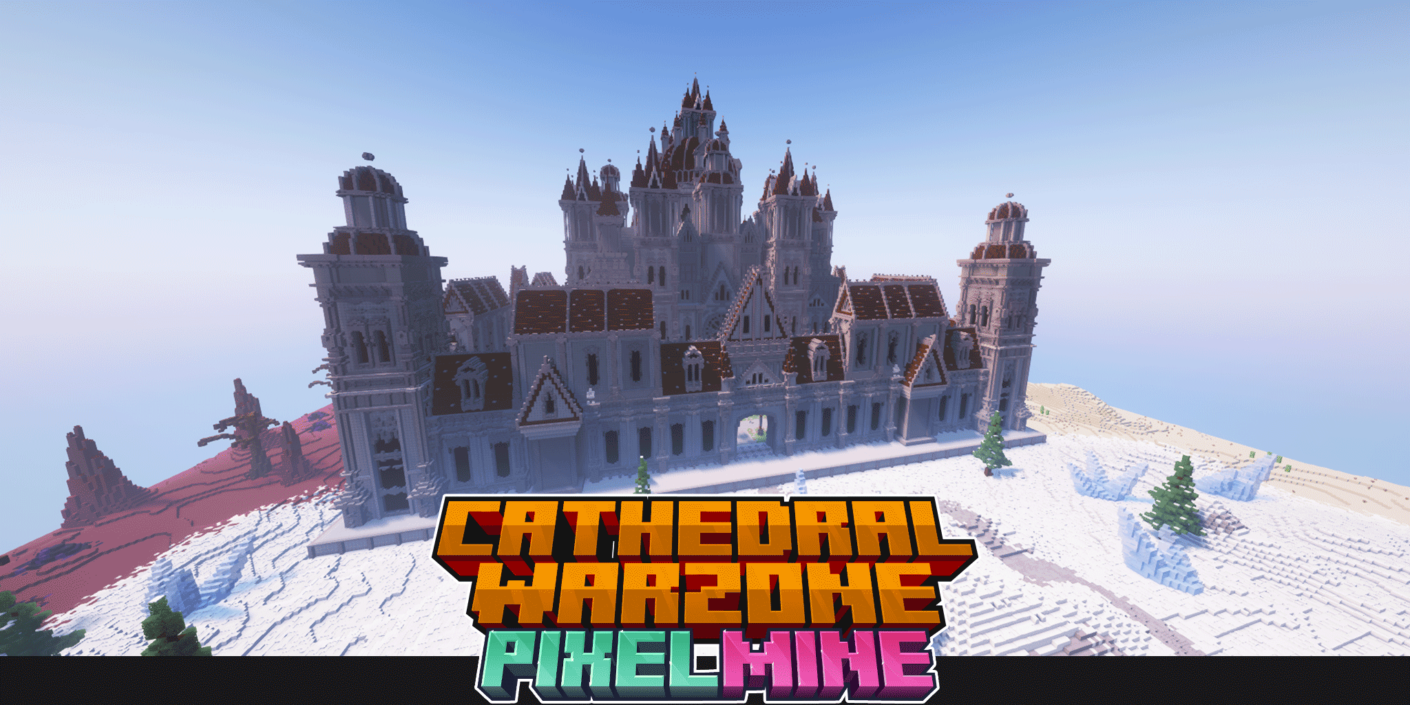 PixelMine | Cathedral Warzone @650x600 - MCModels