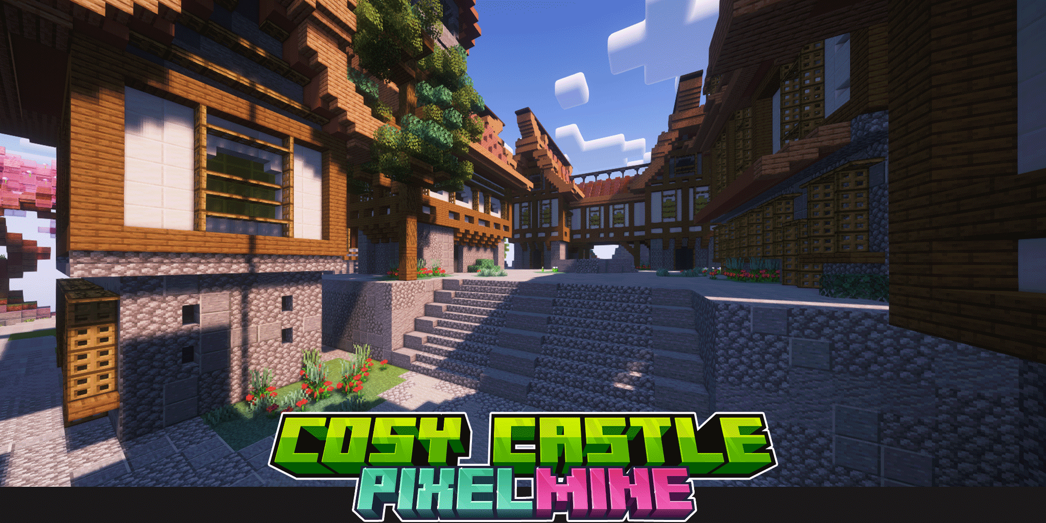 PixelMine | Cosy Castle @200x200 - MCModels