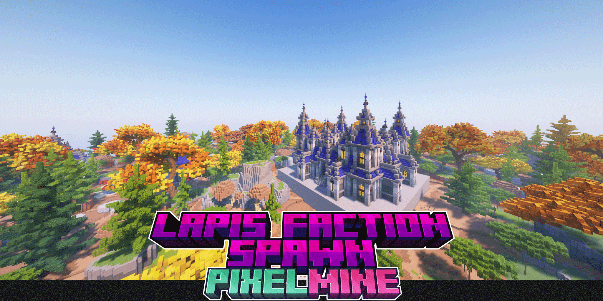 PixelMine | Lapis Faction Spawn @500x500 - MCModels