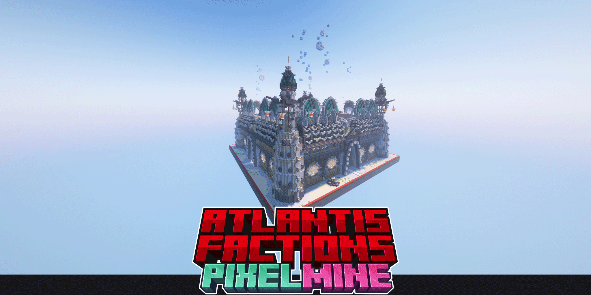 PixelMine | Atlantis Factions @100x100 - MCModels