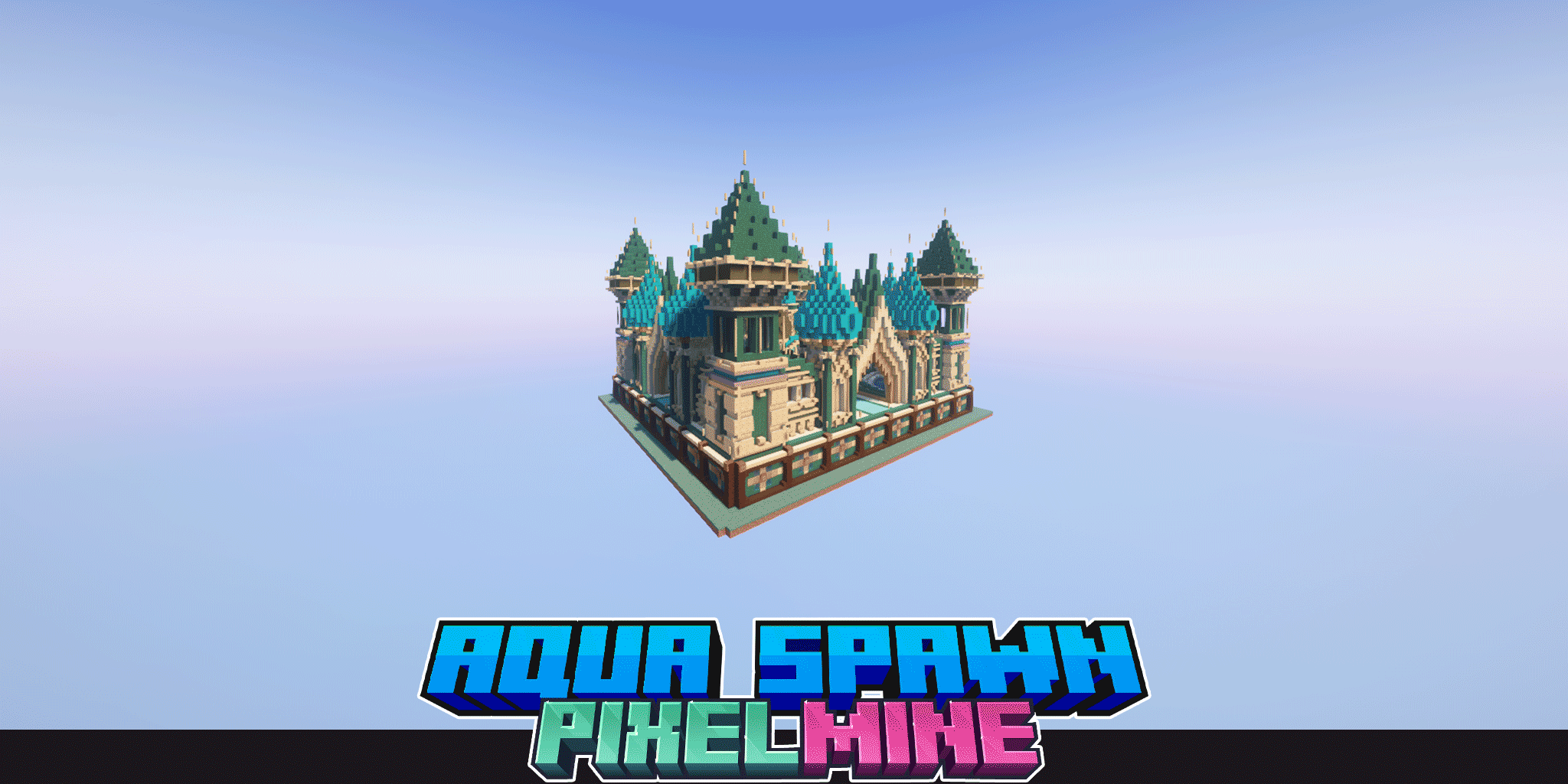 PixelMine | Aqua Spawn @50x50 - MCModels