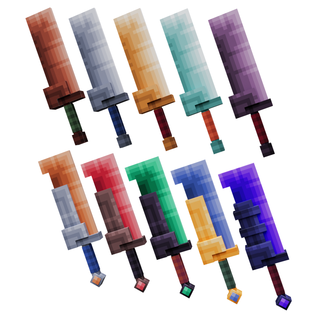 RPG Greatswords (Archived) - MCModels