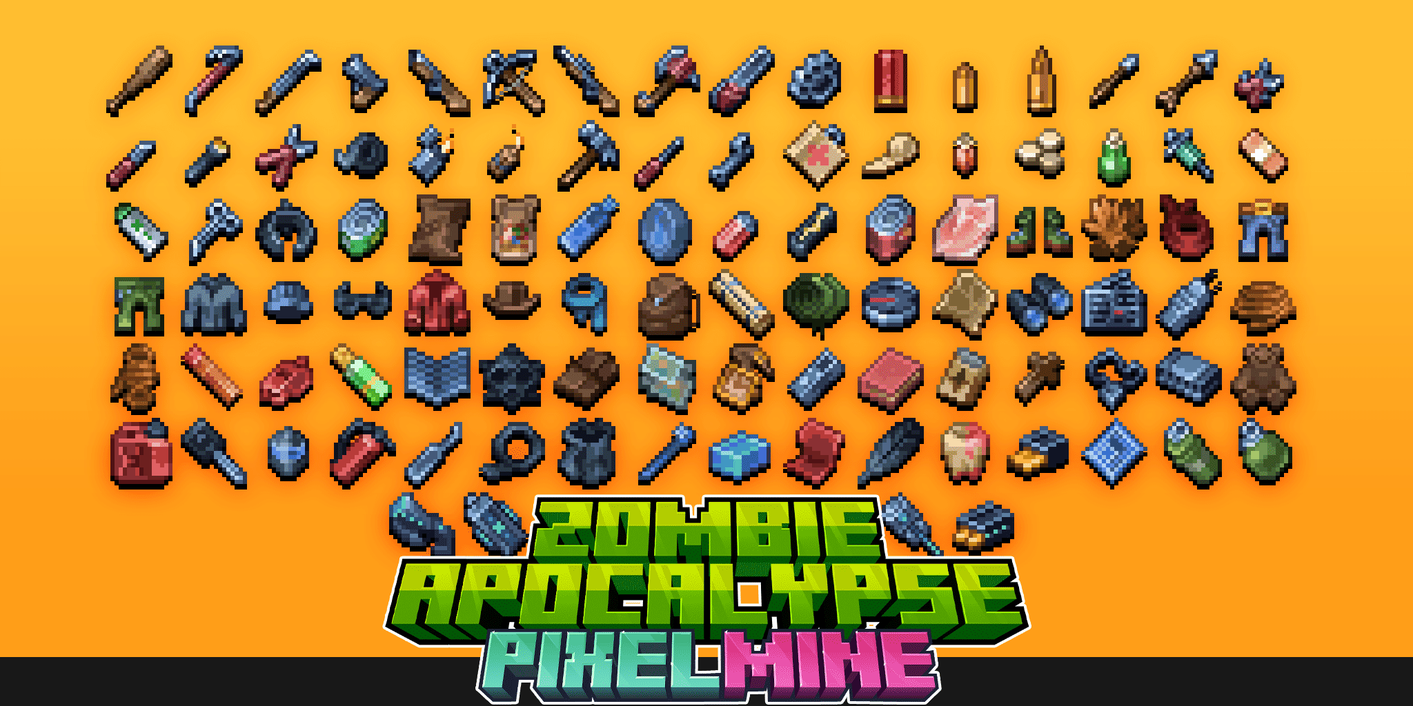 PixelMine | Zombie Apocalypse Graphics - MCModels