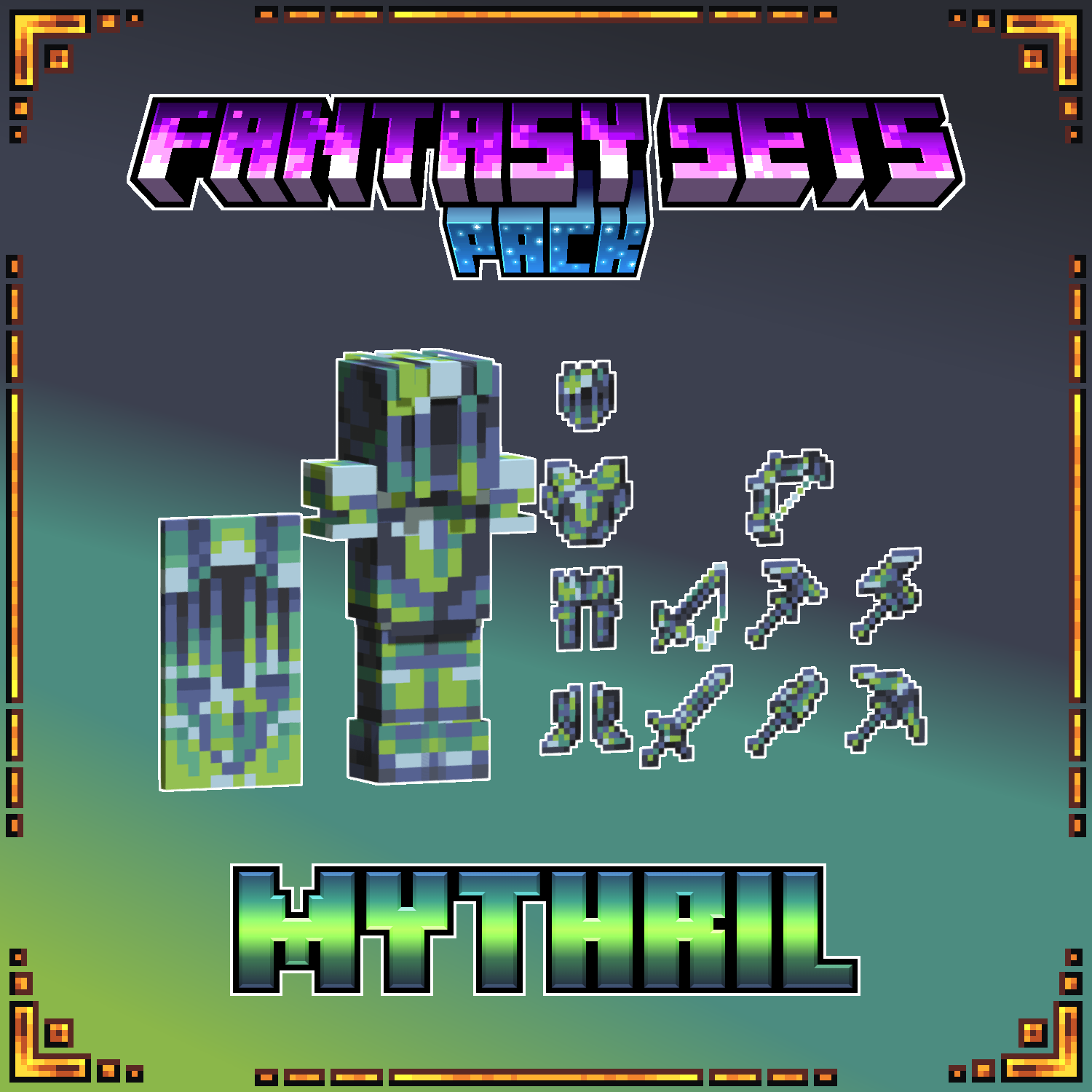 Fantasy Sets | Mythril Set Pack - MCModels