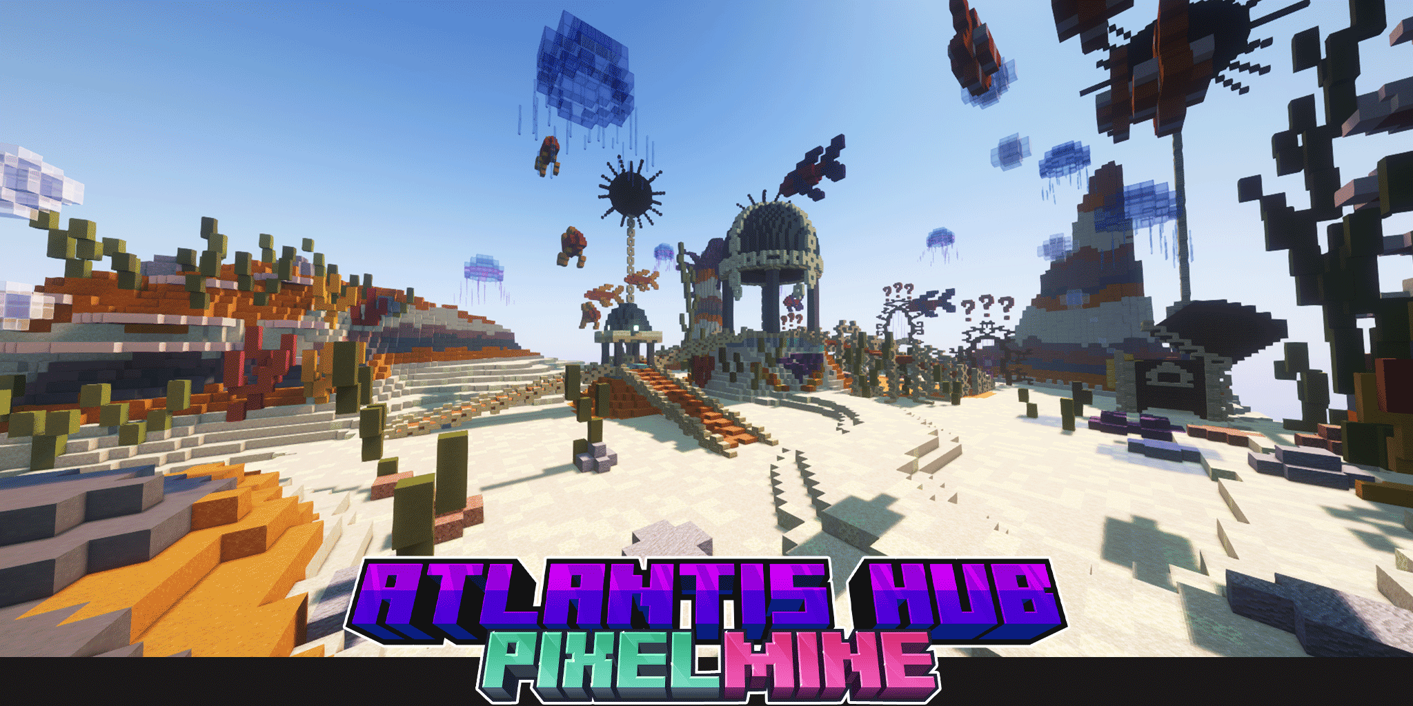 PixelMine | Atlantis Hub @200x200 - MCModels