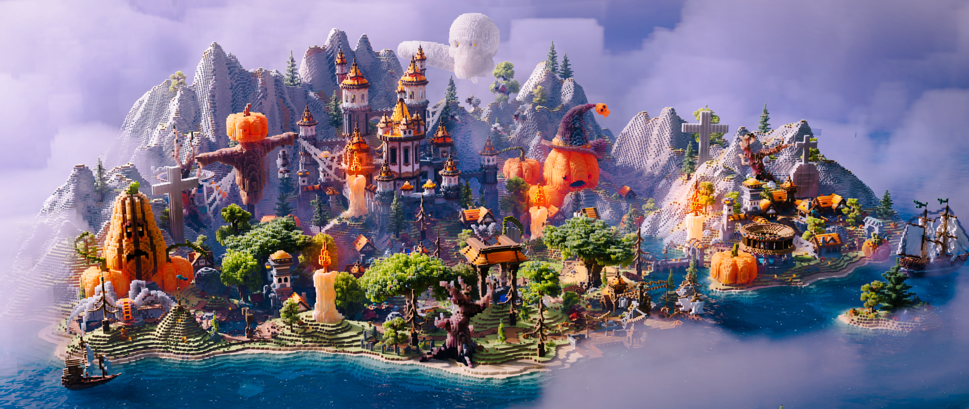 Halloween Survival Castle - MCModels